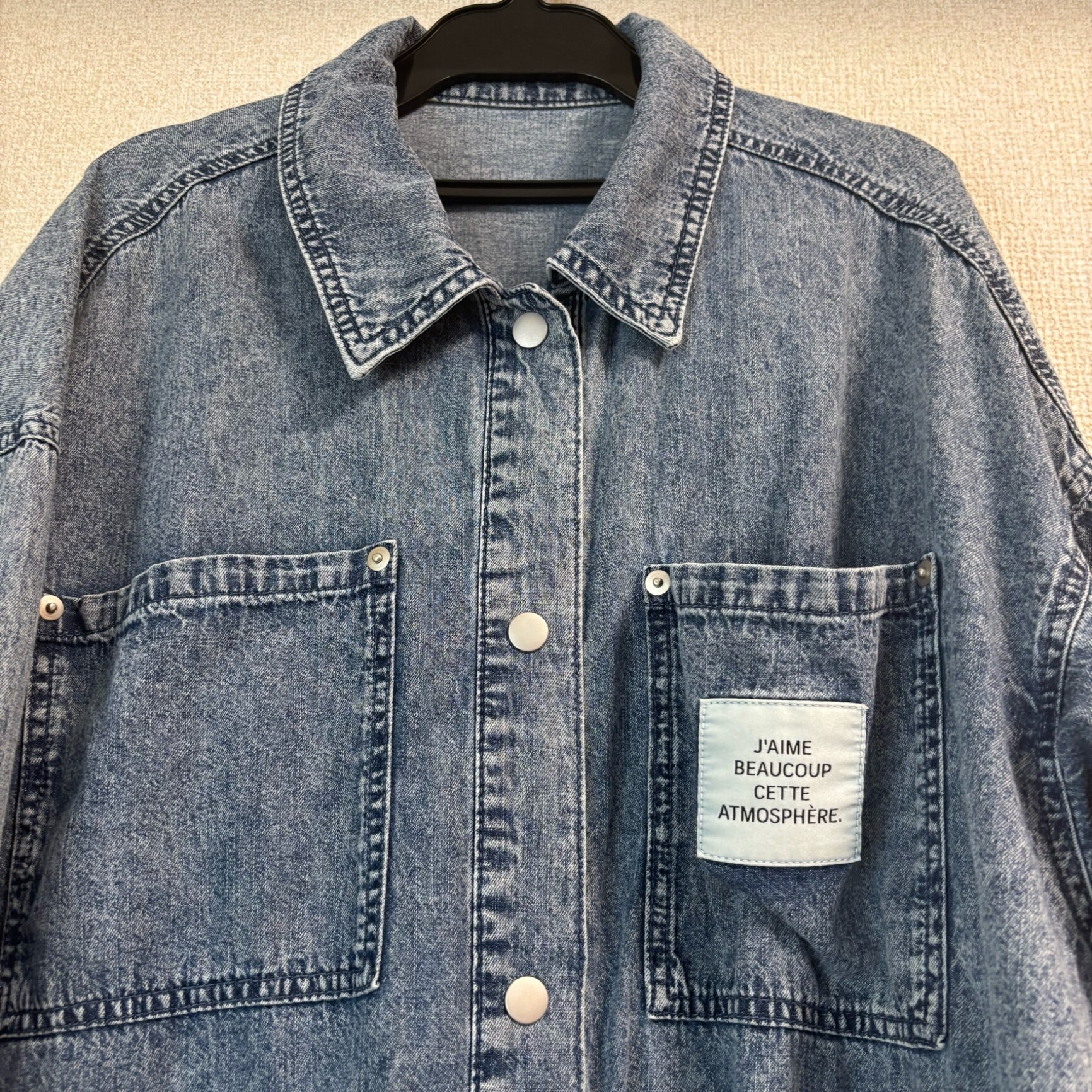 LEPSIM BIGデニムシャツ2 レプシィム トップス シャツ・ブラウス ブルー【送料無料】