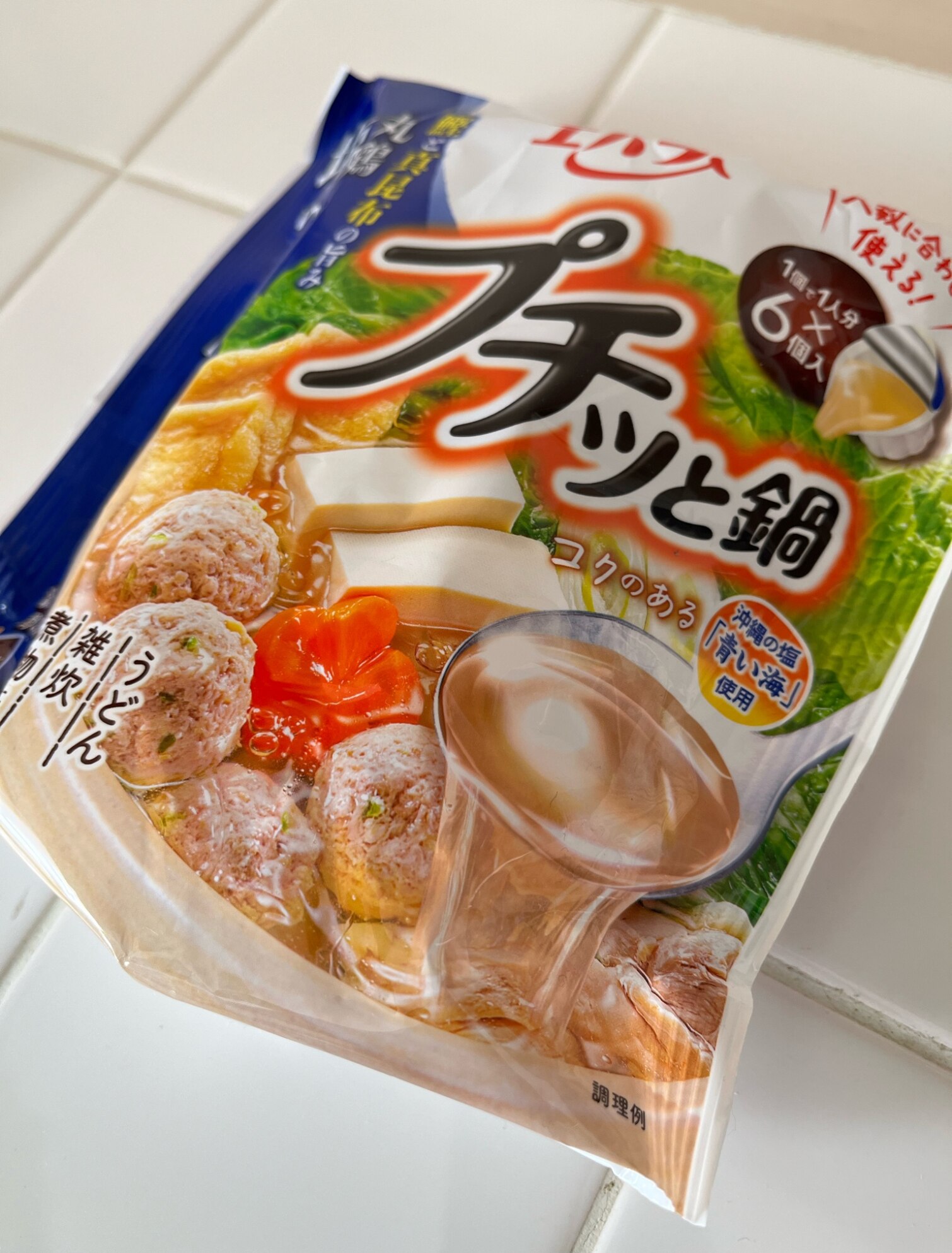 エバラ プチッと鍋 ちゃんこ鍋 138g(23g×6)