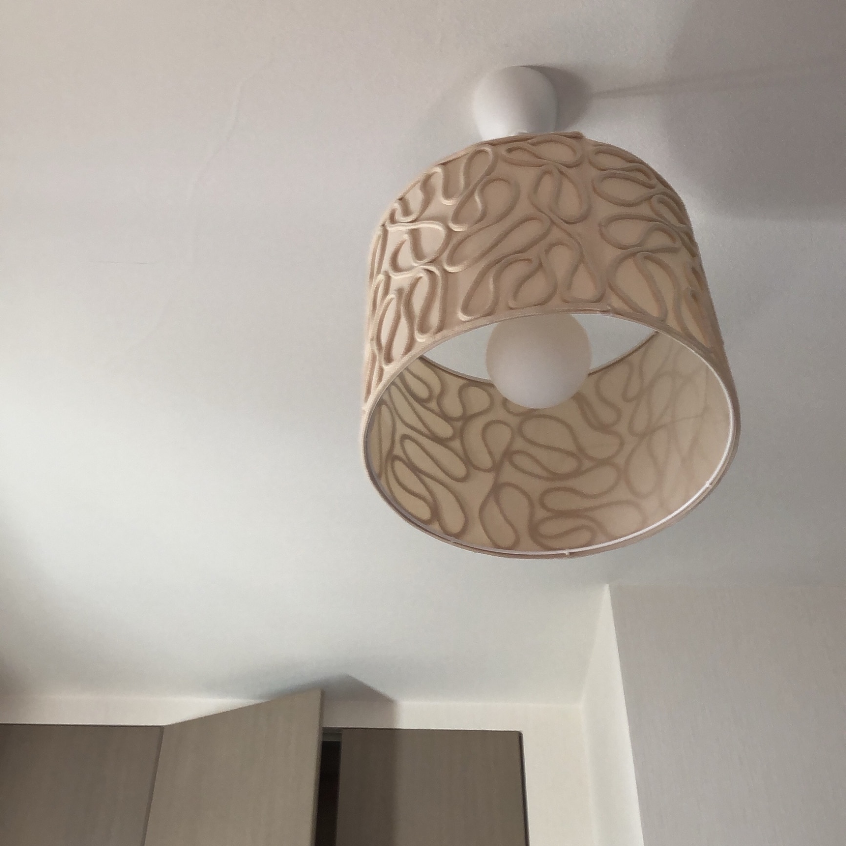 【IKEA・イケア・通販】VINGMAST ヴィングマスト / HEMMA ヘマ ペンダントランプ, ベージュ/ホワイト[AD](a ...