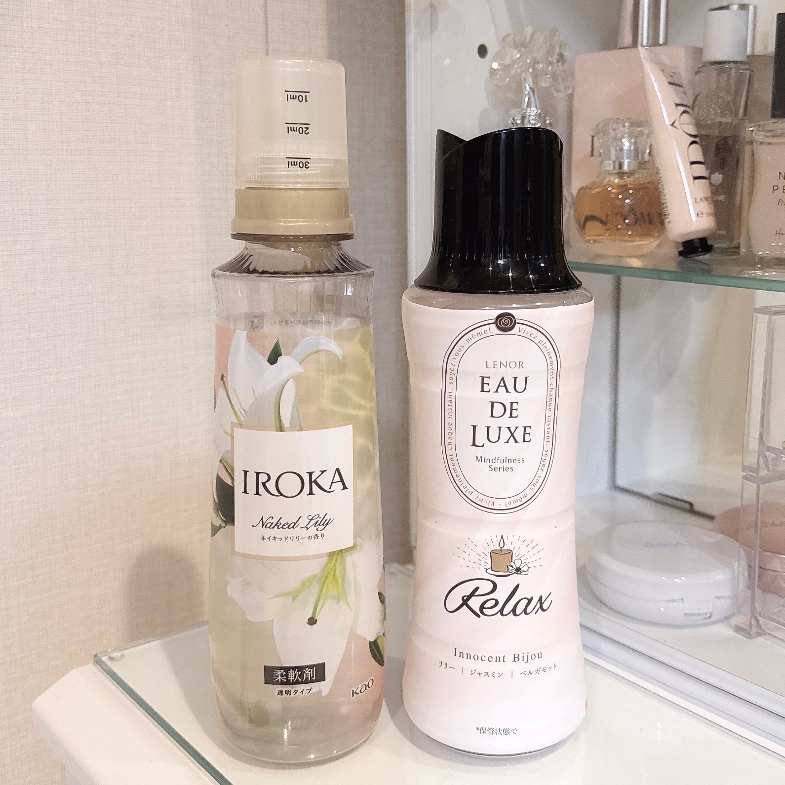 【5個セット】IROKA 柔軟剤 ネイキッドリリー ナチュラルブリーズ ハンサムリーフ つめかえ用 710ml ×5個セット送料無料 花王 イロカ 柔軟剤 詰め替え用 透明タイプ 大容量 ...