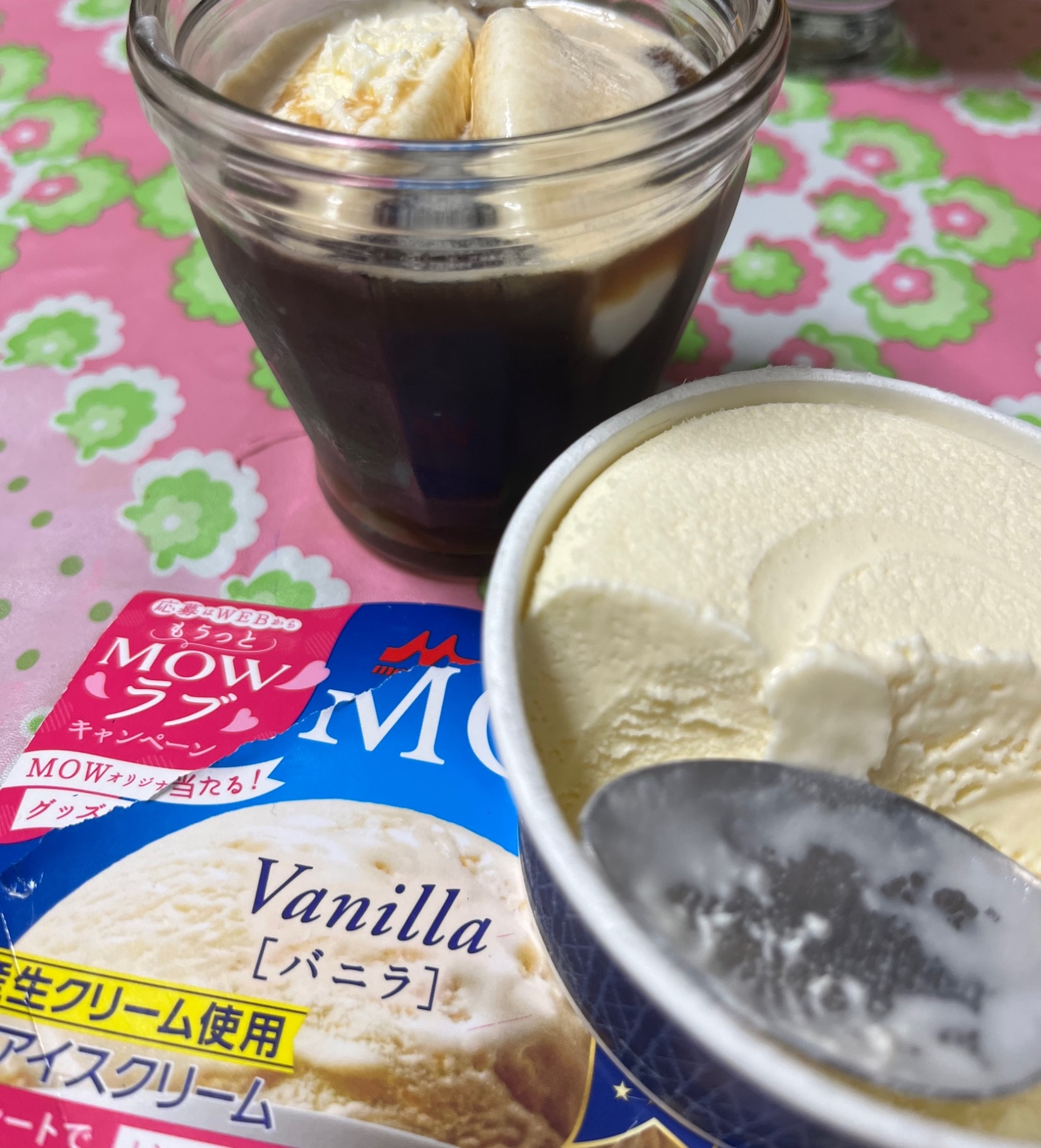 森永乳業MOW モウ バニラ 140ml×18入