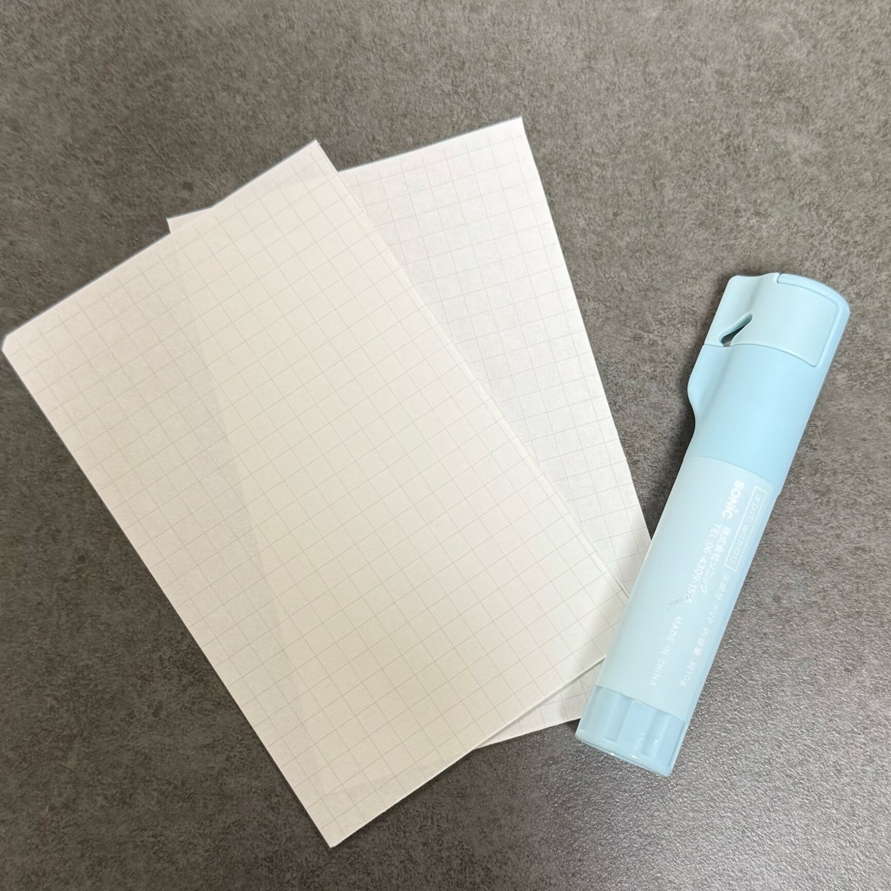 【正規販売店】ソニック オレパ withのり プリントカッターと色消えるのり のり一体型のプリントカッター SP-1238 【 のり