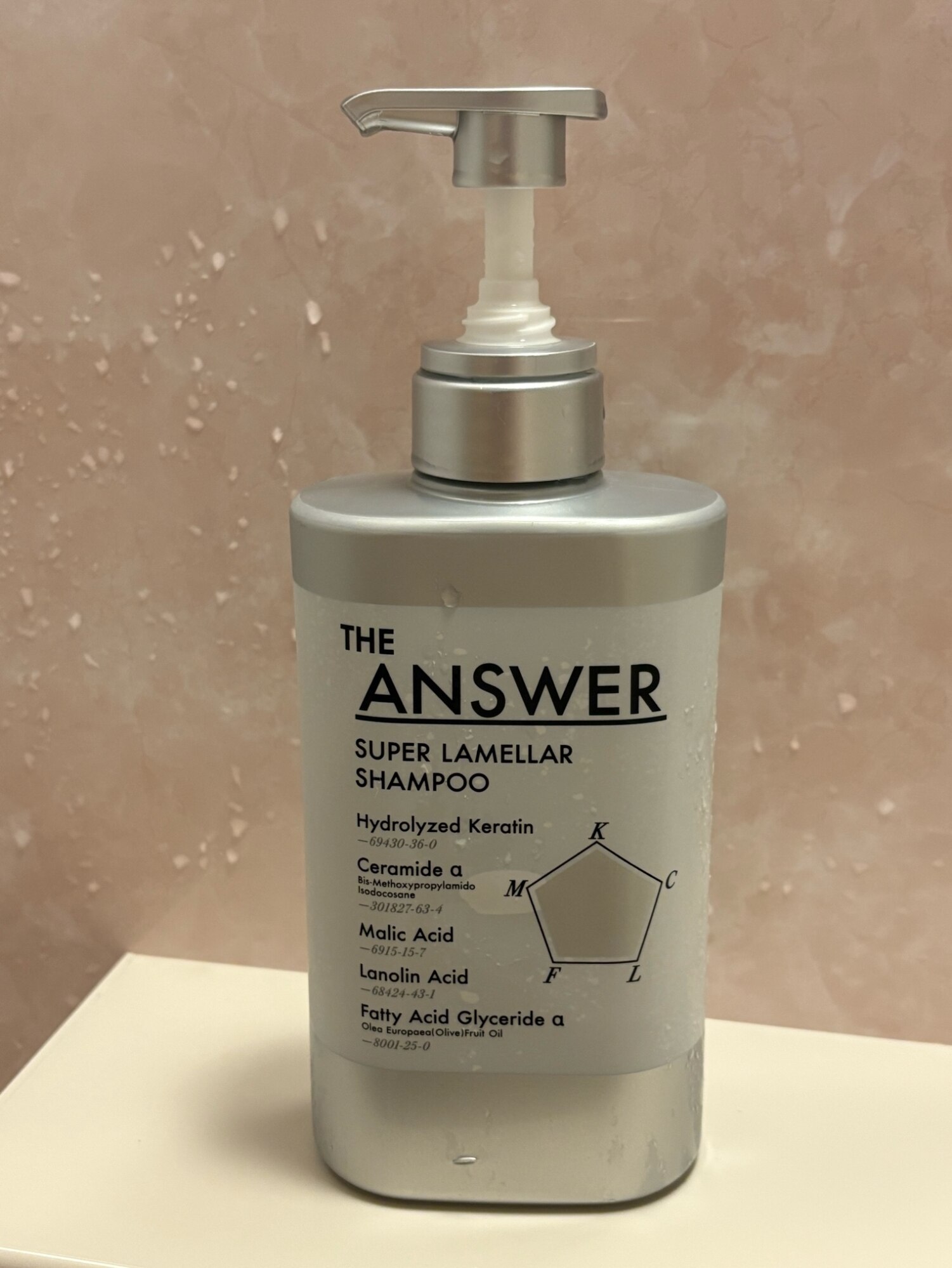 【送料無料】THE ANSWER(ジアンサー) スーパーラメラシャンプー ポンプ 400ml