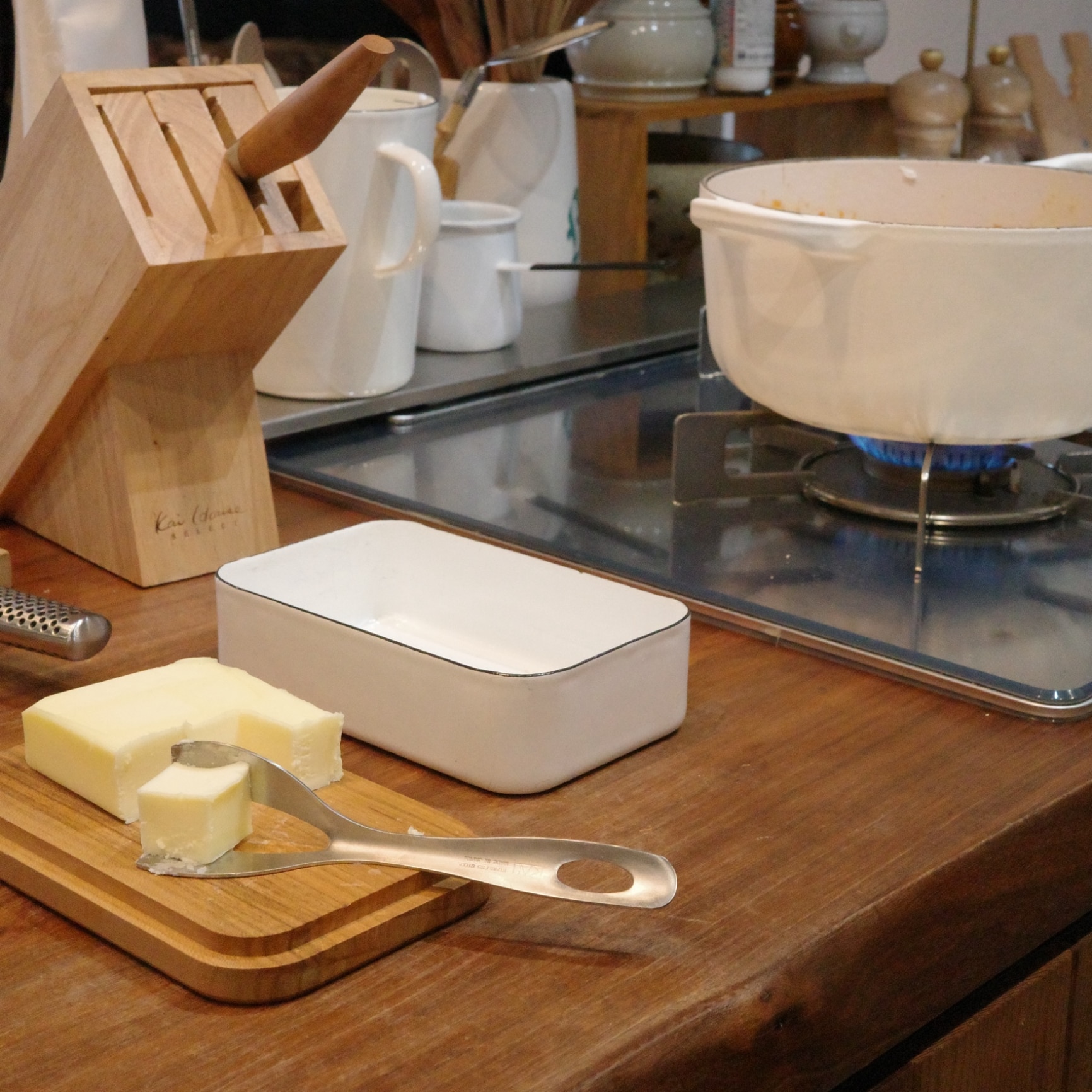 貝印 FA5162 四角く切れるバターナイフ Kai House Select 送料無料 【SK04399】