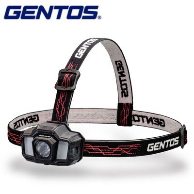 GENTOS 充電式小型ヘッドライト GD-200R【納期目安：05/下旬入荷予定】