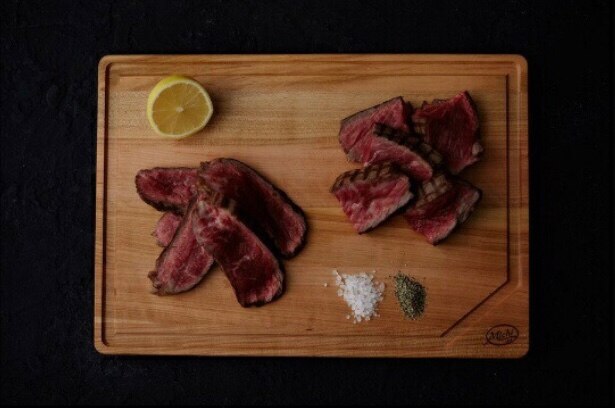 LIMON｜ライモン Michi カッティングボード for Meat M 381127 桜 [幅約29.5cm×奥行約22.7cm×厚さ約1 ...