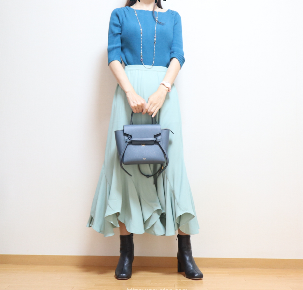 【SALE／30%OFF】Feroux 【洗える】エスカルゴ スカート フェルゥ スカート ロング・マキシスカート ブラウン グリーン ホワイト ネイビー【送料無料】