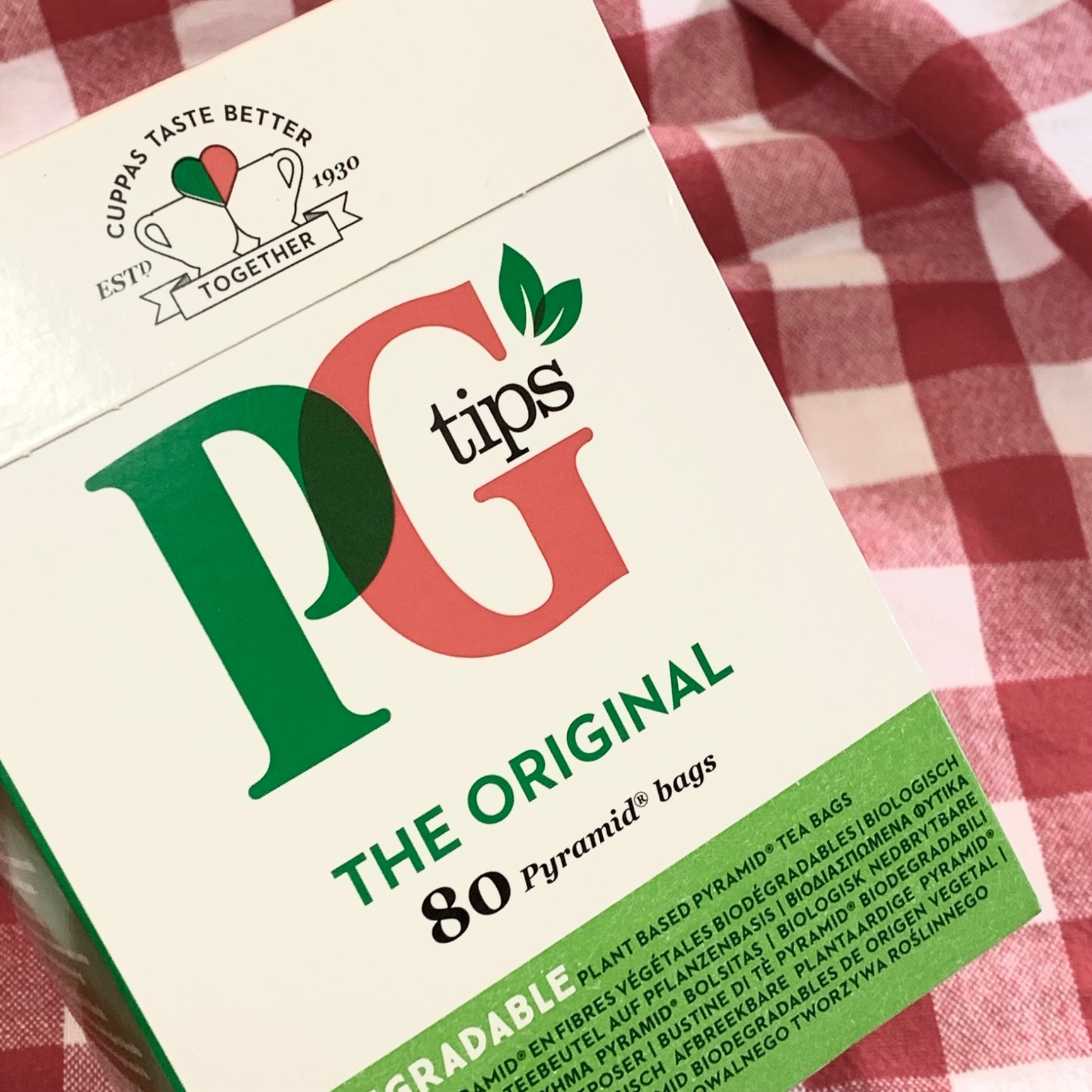 英国紅茶 PG TIPS ピージーティップス ティーバッグ 80袋入