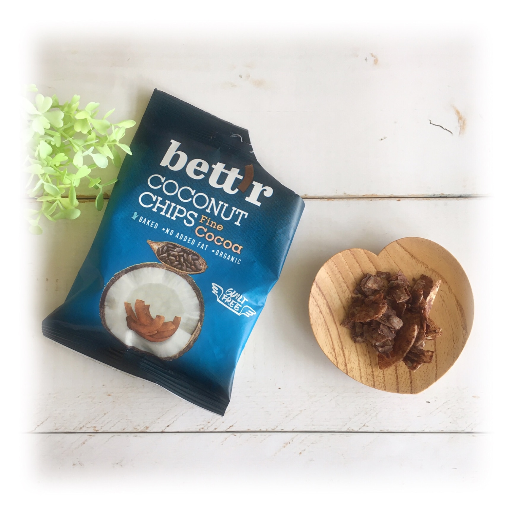 オーガニック ココナッツチップス ココア 40g[ bettr ベター 有機 JAS ヘルシー スナック ギルトフリー 菓子 ダイエット 低カロリー 自然食品 ]