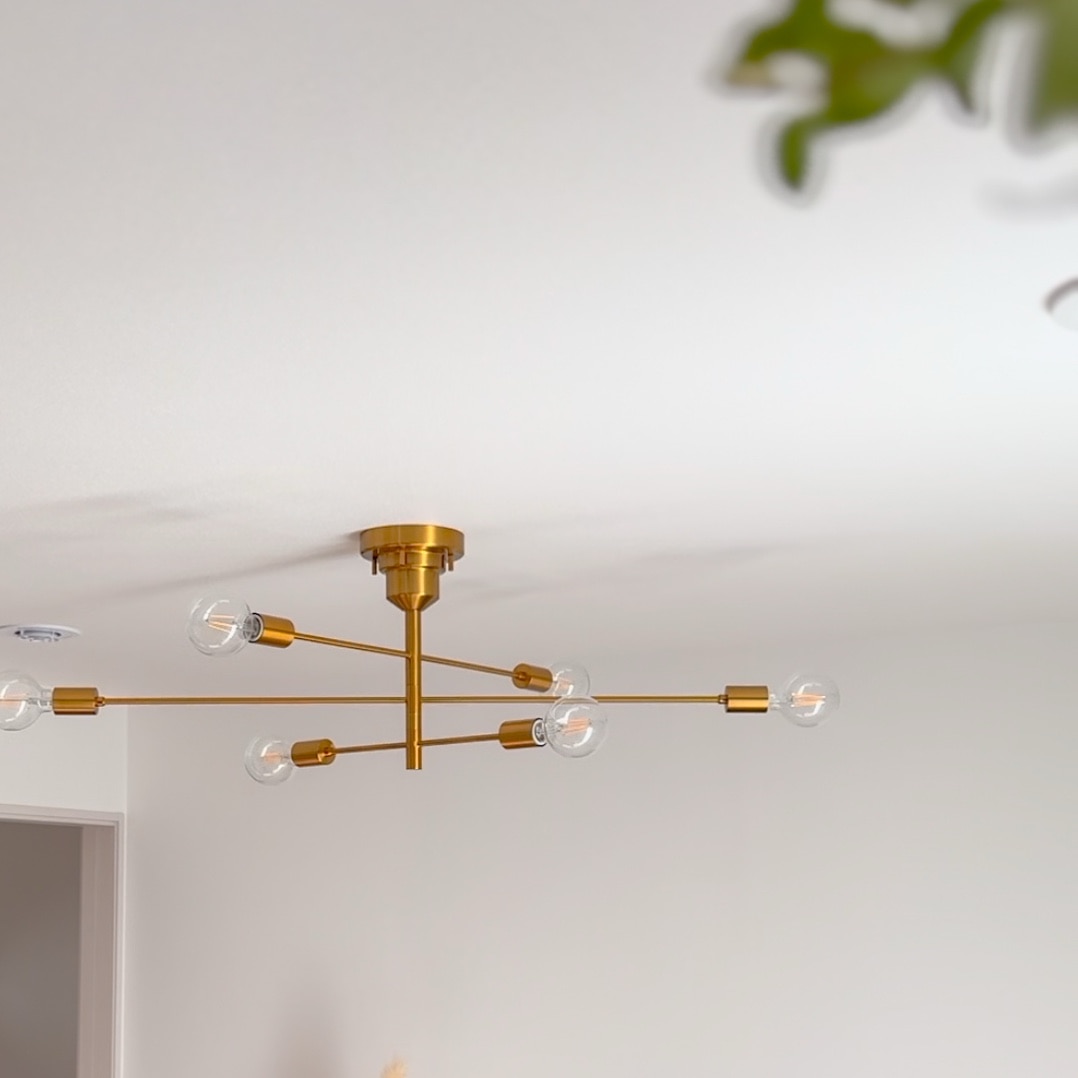 シーリングライト おしゃれ 間接照明 天井照明 6灯 ペンダントライト 可動 リビング 居間 ダイニング 寝室 おしゃれ Astre アストル ...