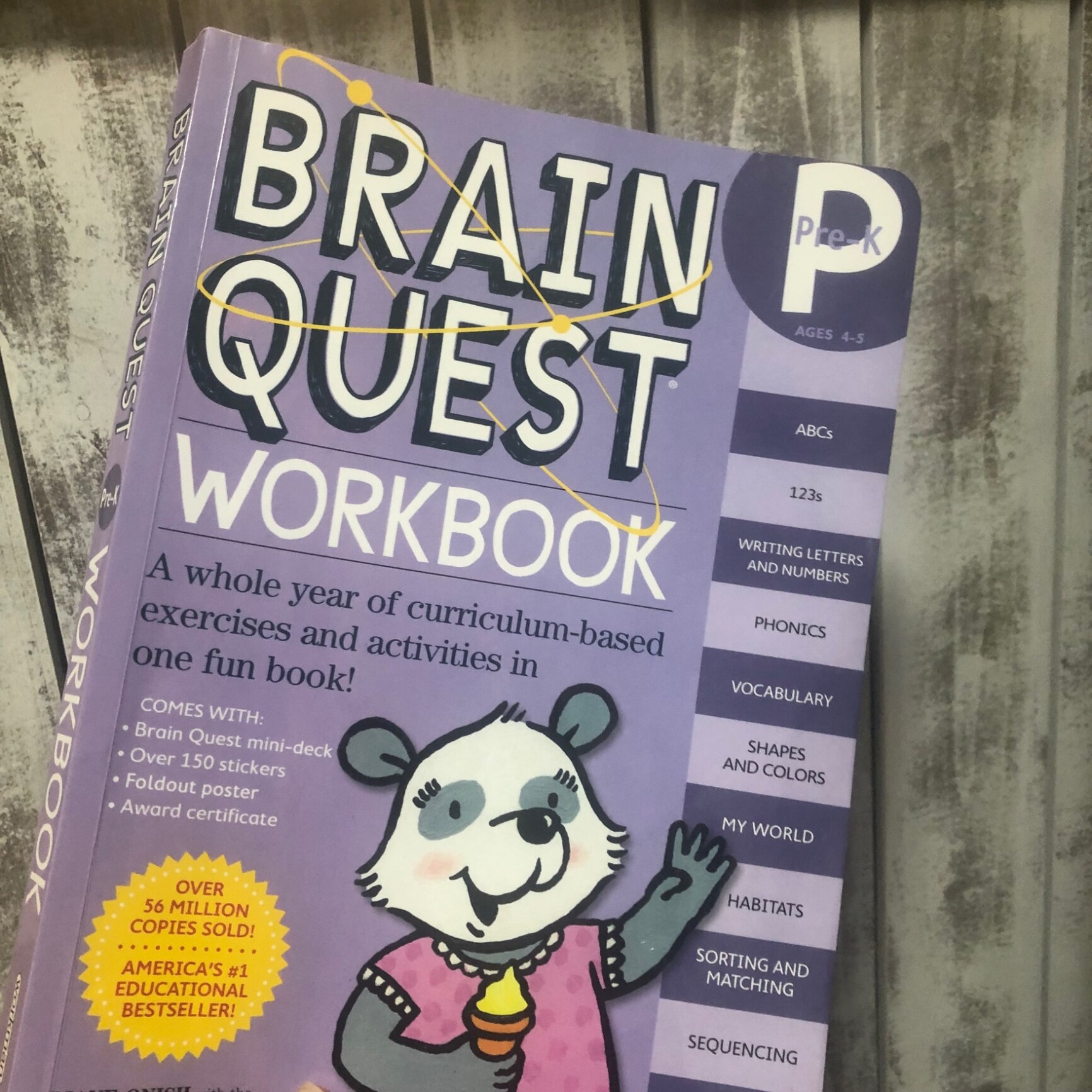 BRAIN QUEST WORKBOOK:PRE-K(P) [ LIANE *SEE 9781523517336 ONISH ]