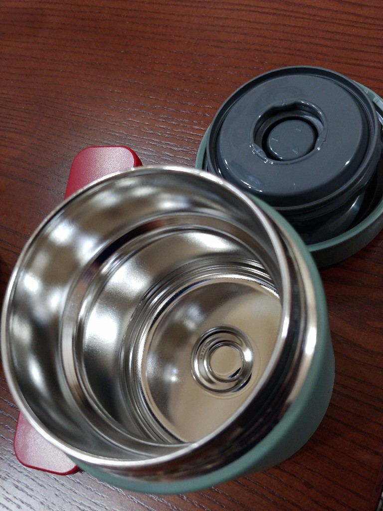 送料無料 象印 SW-KA40 GM ステンレススープジャー400ml マットグリーン 専用ポーチセット