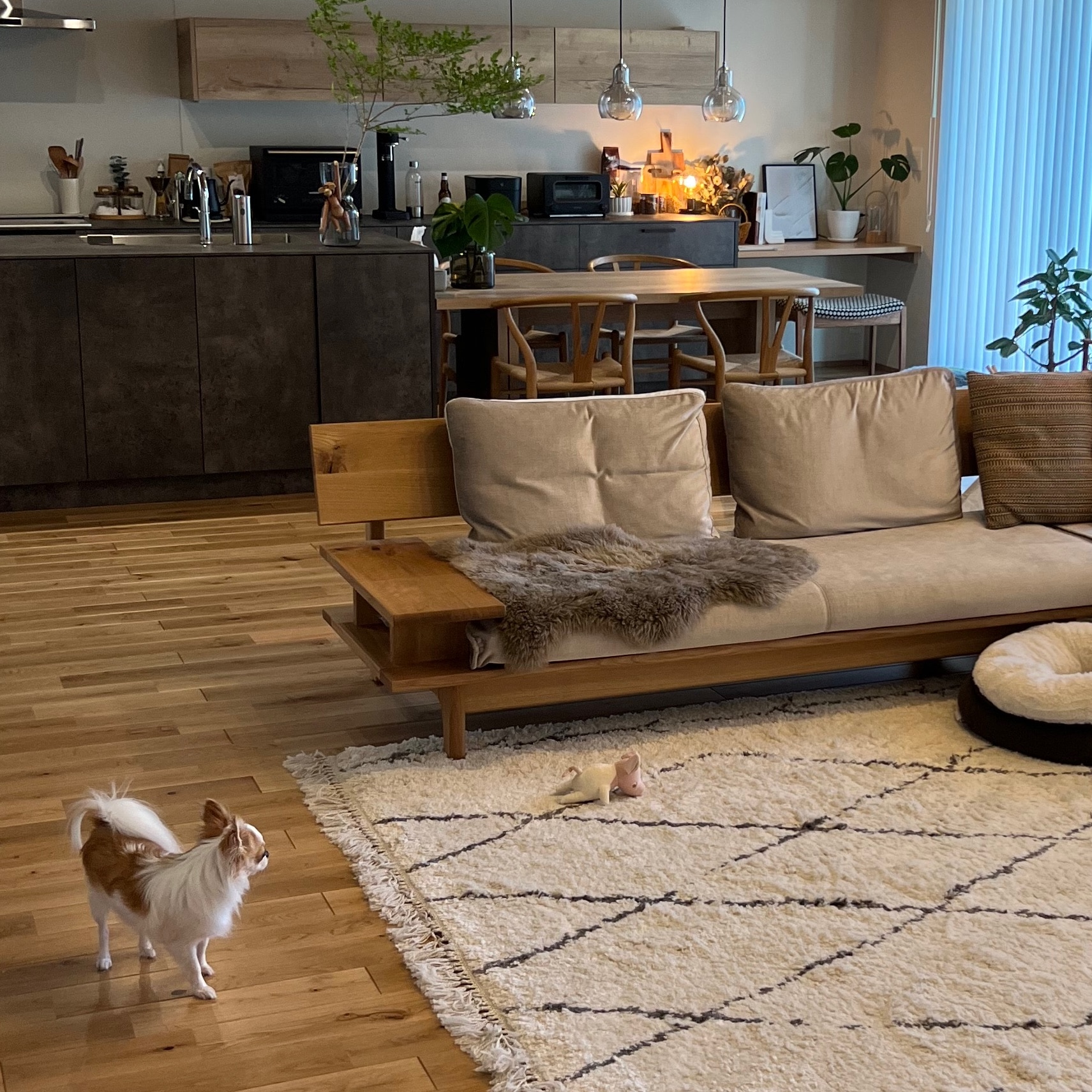 IKEA ULLERSLEV ウッレルスレヴ羊皮, ライトブラウン85 cm 005.082.25【メール便不可】