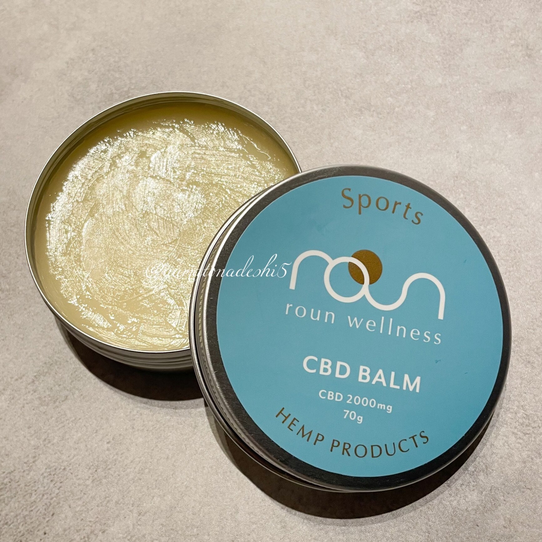 【楽天総合1位 /メディア・SNSで話題】CBD スポーツバーム roun cbdバーム ボディクリーム 70g 15g CBD2400mg CBD＆アルニカ高配合 ラウン 正規品 筋肉 ...