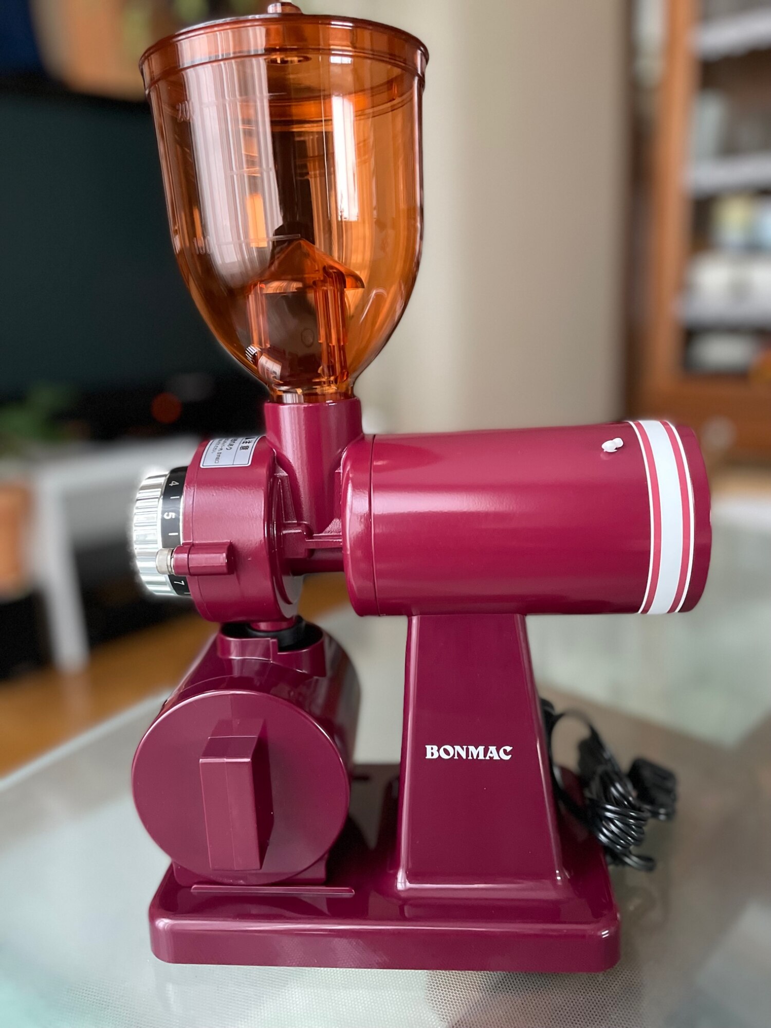 bonmac ボンマック コーヒーミル BM-250N-RD （レッド）858631 送料無料