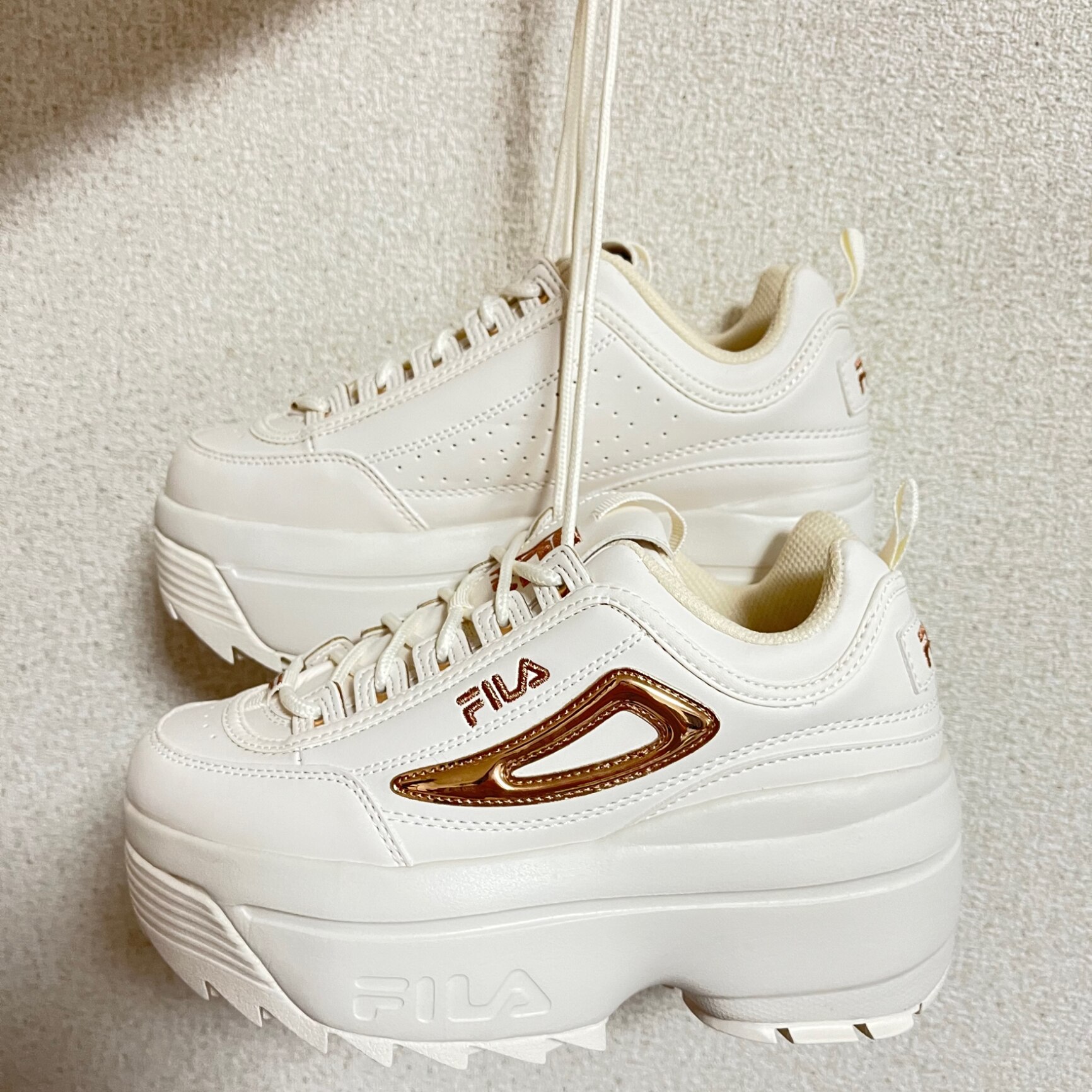 【ムラサキスポーツ限定】FILA/フィラ Disruptor2 Wedge Premium ディスラプター2 ウェッジ プレミアム レディース ...