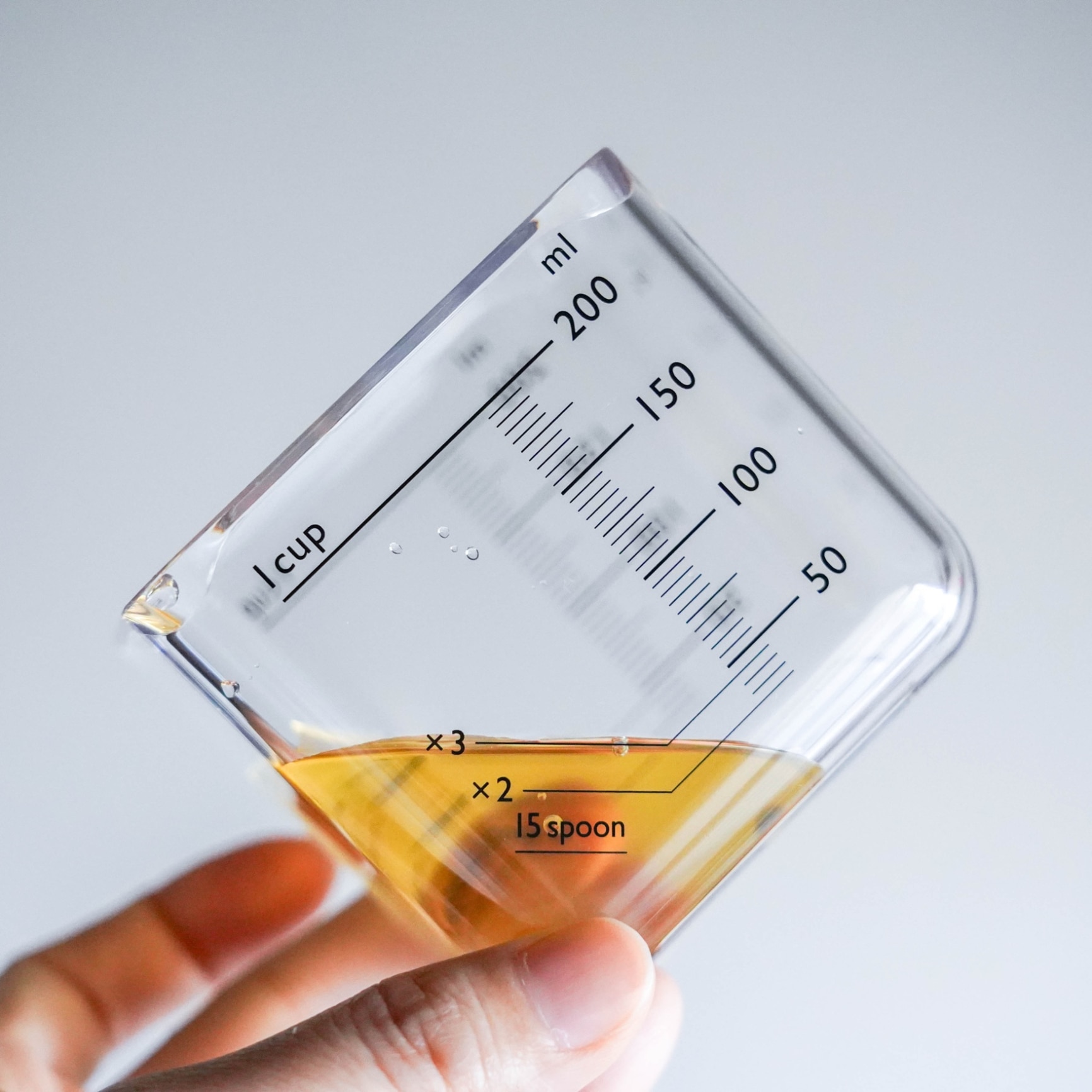 【KEYUCA公式店】ケユカ monolim 計量カップ[おしゃれ デザイン シンプル ギフト かわいい プレゼント 四角 オシャレ 透明 コンパクト 角型 新生活 計量 カップ キッチン ...