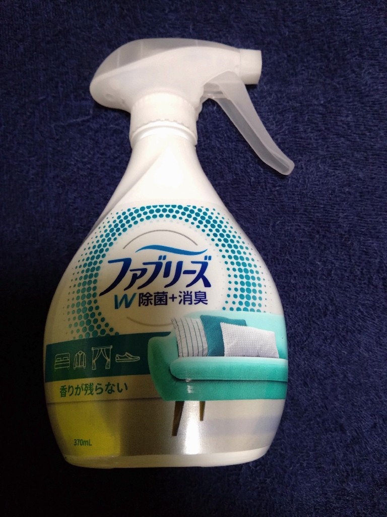 【あわせ買い2999円以上で送料お得】P&G ファブリーズ W除菌 香りが残らない 本体 370ml