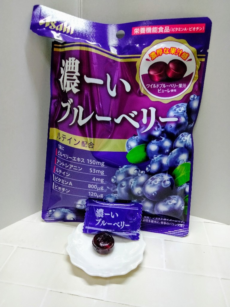 濃ーいブルーベリー 【84g×6個】(アサヒグループ食品)