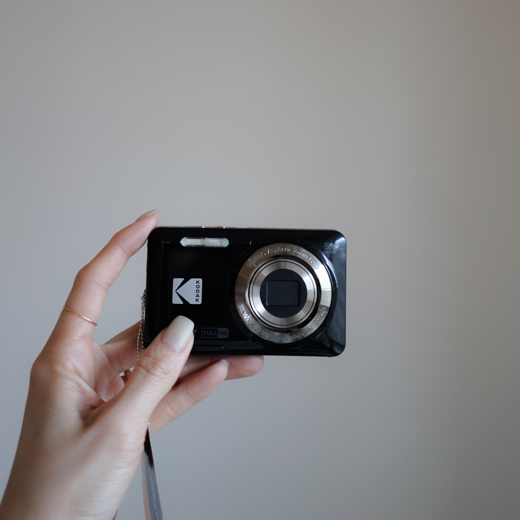 KODAK（コダック） コンパクトデジタルカメラ FZ55BK ブラック