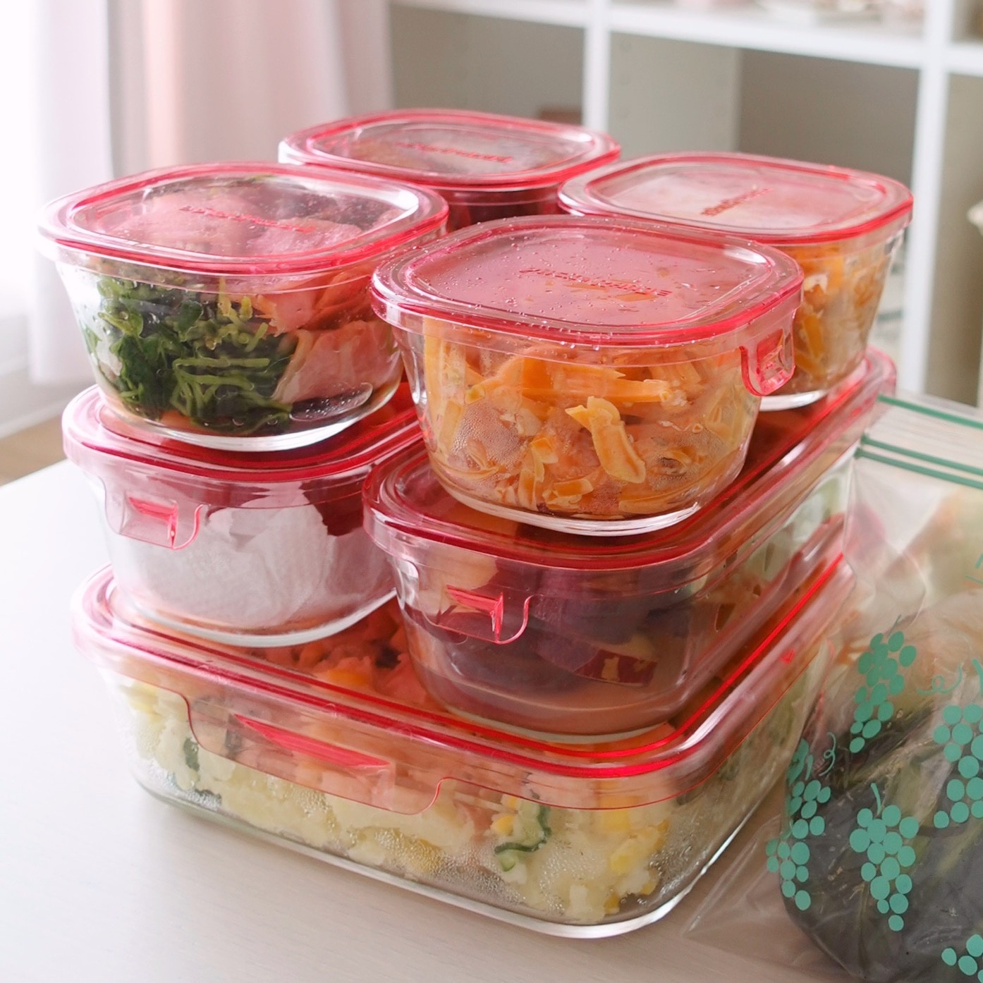 【最大500円OFFクーポン★】 \食洗機対応／ iwaki 保存容器 7点セット 耐熱容器 耐熱ガラス 耐熱 ガラス 耐熱皿 ガラス製 ...