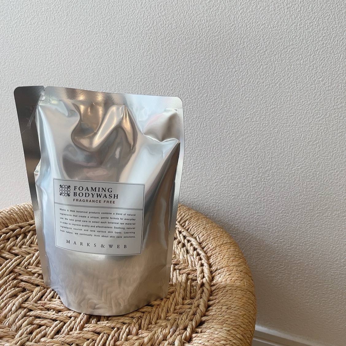 MARKS&WEB マークス＆ウェブ 詰替フォーミングボディウォッシュ(無香料)550mL 手洗いせっけん 泡タイプ ボディソープマークスアンドウェブ