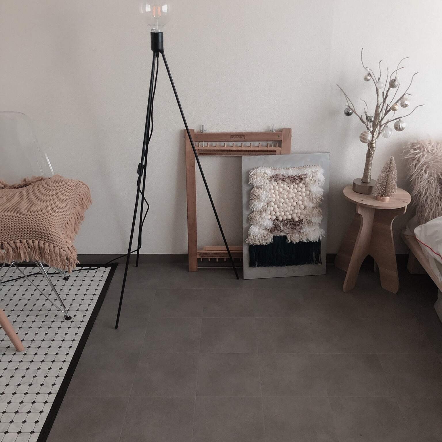 クッションフロア ラスティタイル HM-12024 HM-12025 HM-12026 サンゲツ HOME FLOOR STONE 182cm巾 91cm巾 ハーフサイズ