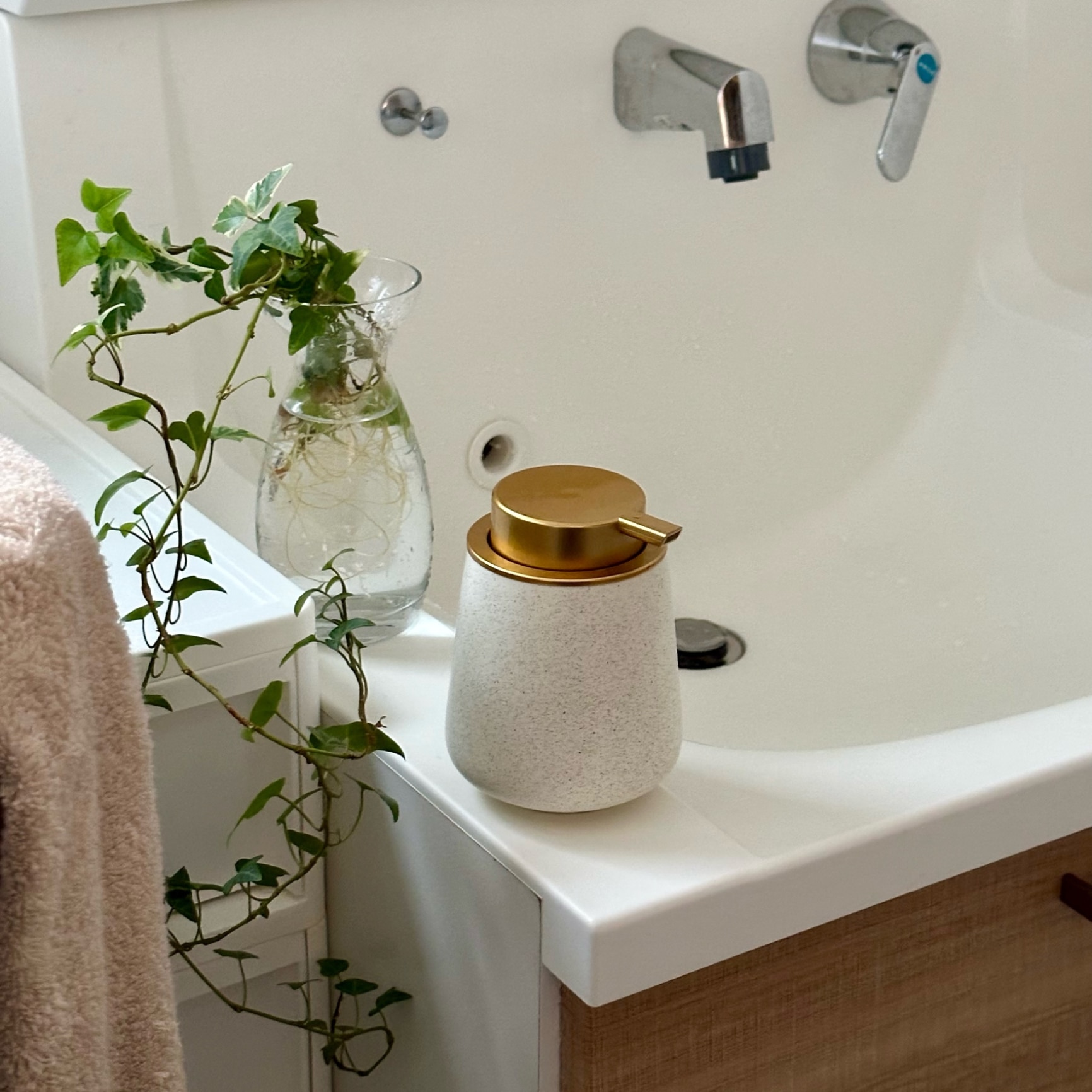 ソープディスペンサー 泡 液体 選べる Natty&Co公式 ソープボトル 陶器 ハンドソープ 泡 ボトル おしゃれ 詰め替え容器 詰め替え ...