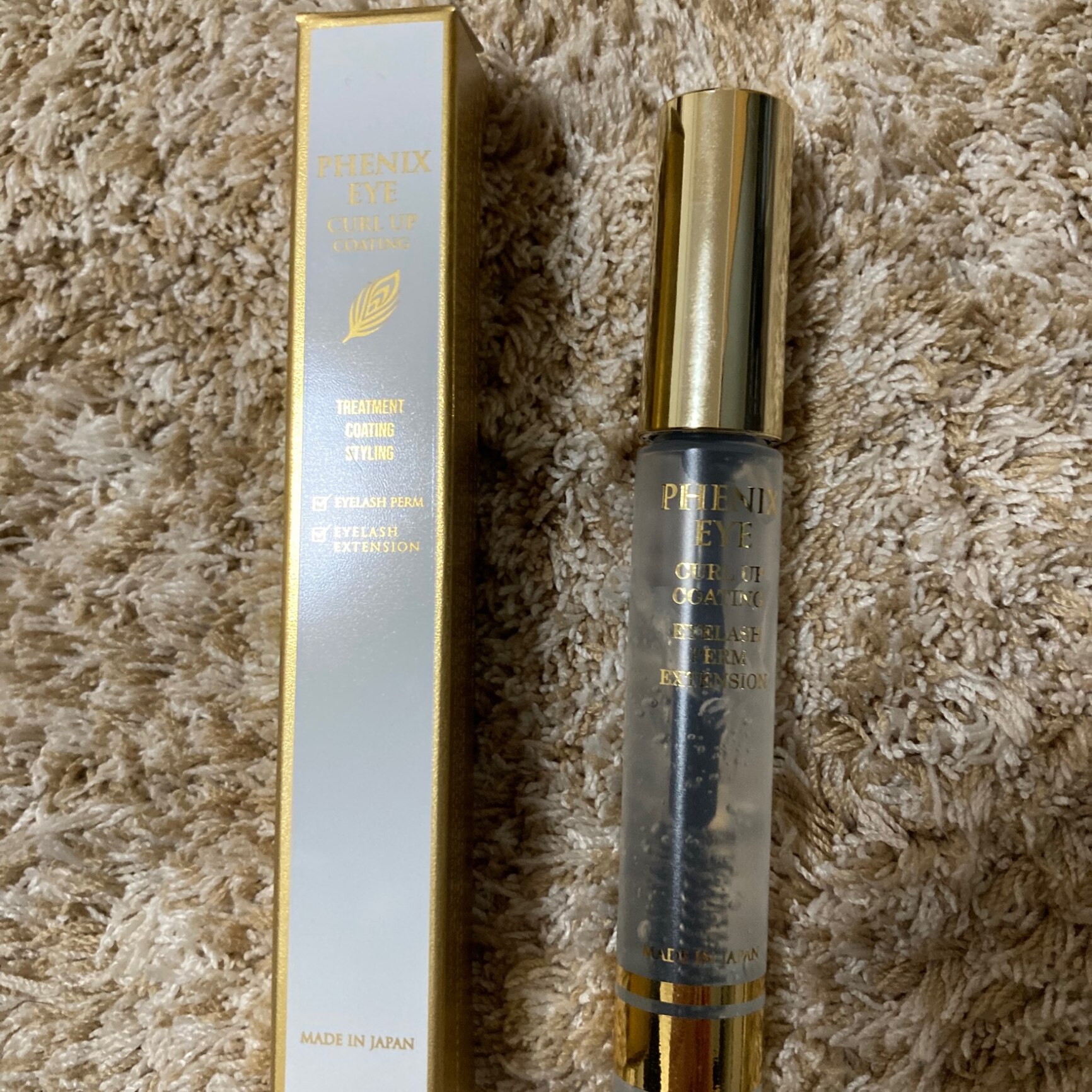 【メール便・送料無料】【正規品】オデット フェニックス アイ カールアップコーティング 8g フェニックス カールアップ コーティング 8ml まつげ カールキープ 伸びる まつ毛 ...