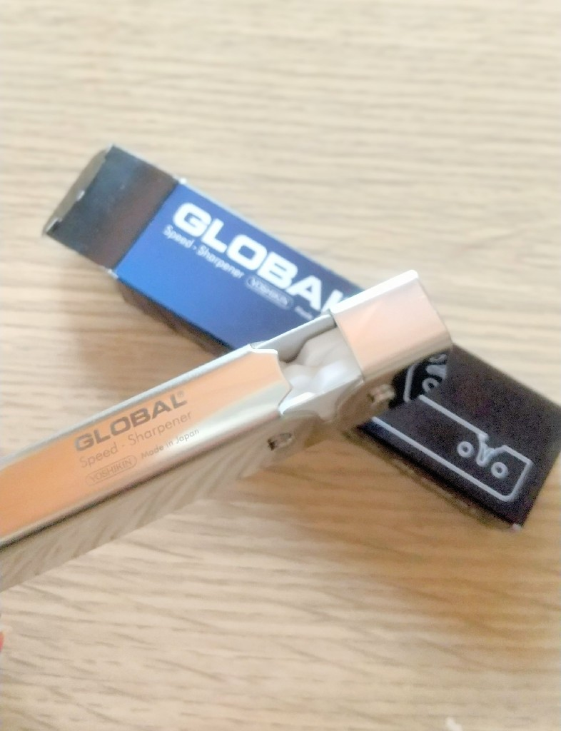 特典付き！ GLOBAL 【 GLOBALスピードシャープナー GSS-01 】 グローバル シャープナー 両刃 ステンレス 包丁 包丁研ぎ ...