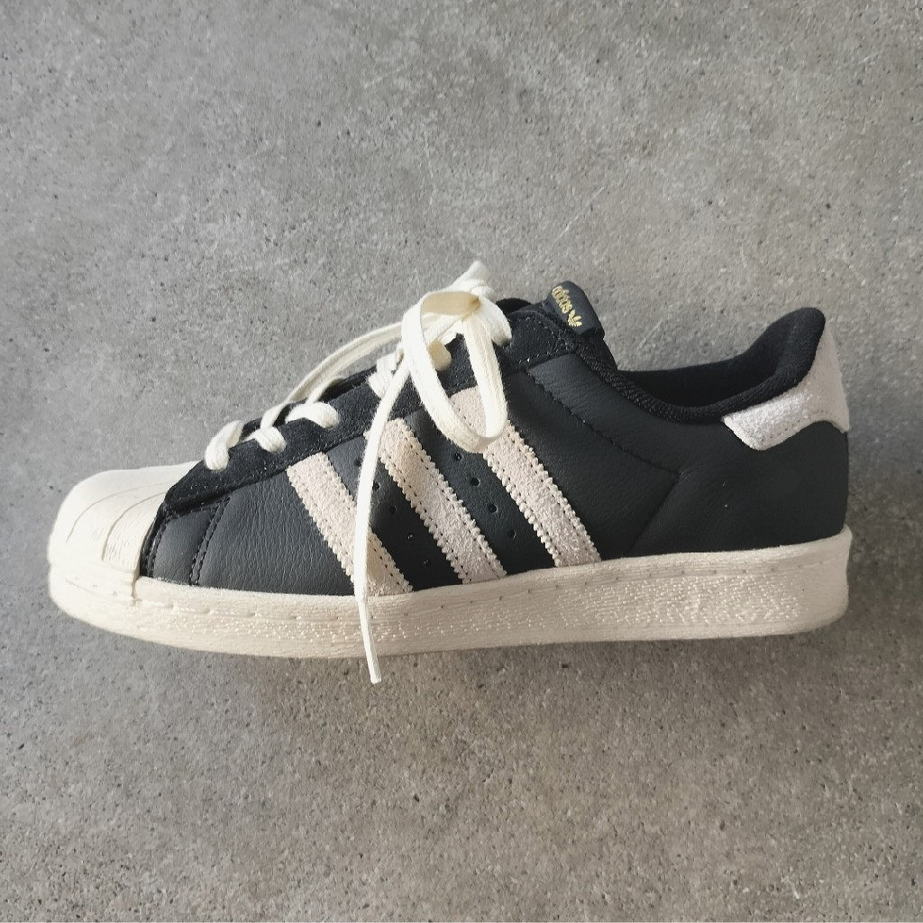 15時までのご注文で即日発送 adidas SUPERSTAR 82 アディダス スーパースター 82 CORE BLACK/ALUMINA ...