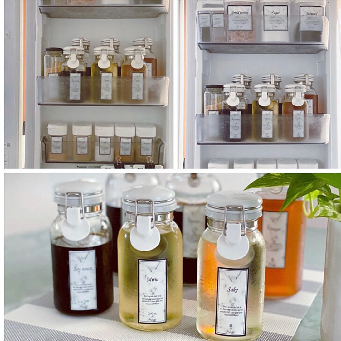 送料無料 セラーメイト 保存瓶 ワンプッシュ 便利びん 調味料入れ ドレッシング ボトル ガラス 容器 500ml 日本製 223415