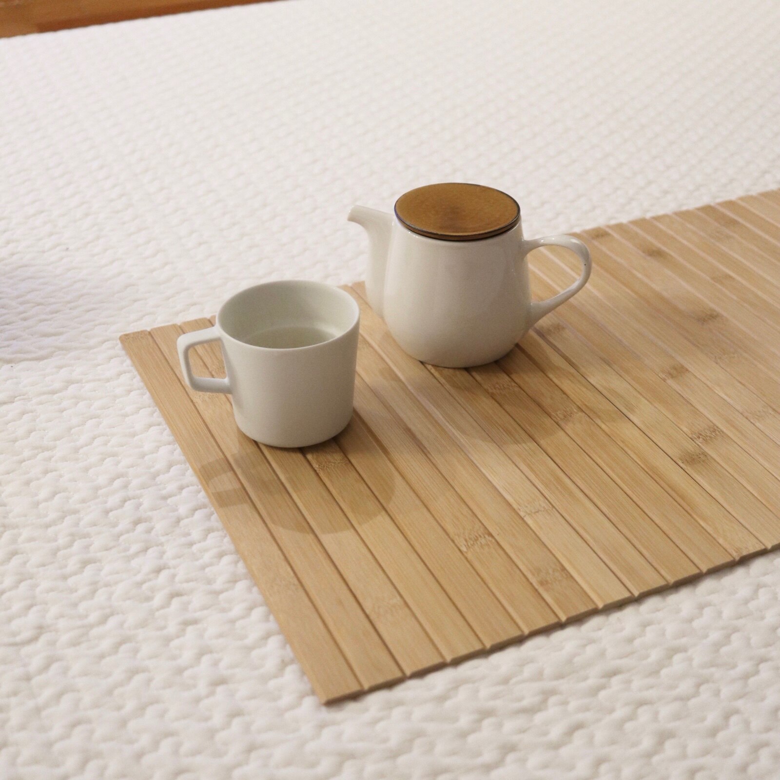 【あす楽】IKEA イケア アームレストトレイ 竹 m50424940 RODEBY ローデビー キッチン用品 配膳用品 お盆 トレー ...