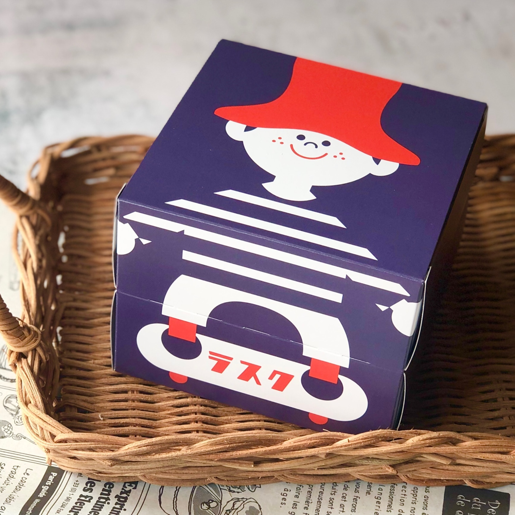 [ふくや] お菓子 ふくやラスク めんたい味セット 52g(12枚(シュガーめんたい味6枚・ガーリックめんたい味6枚)) /おやつ 軽食 おつまみ 明太子 ラスク コースター パン 一口ラスク