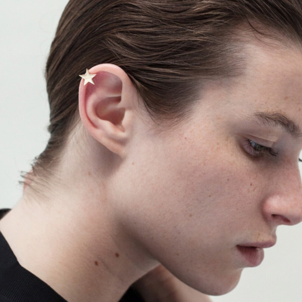 ★再入荷★【Saskia Diez/サスキアディツ】 《片耳用》 STAR EARCUFF 925 AG