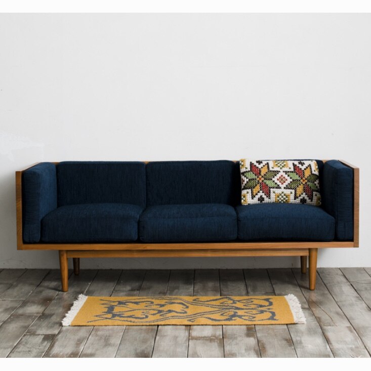 【再入荷時期未定】CHLOROSクロロス Assemble Cube トリプルソファ【3人掛けソファ 3Pソファ 北欧家具 デザイン チーク無垢材 チーク材 天然木 おしゃれ シンプル 高品質 ...