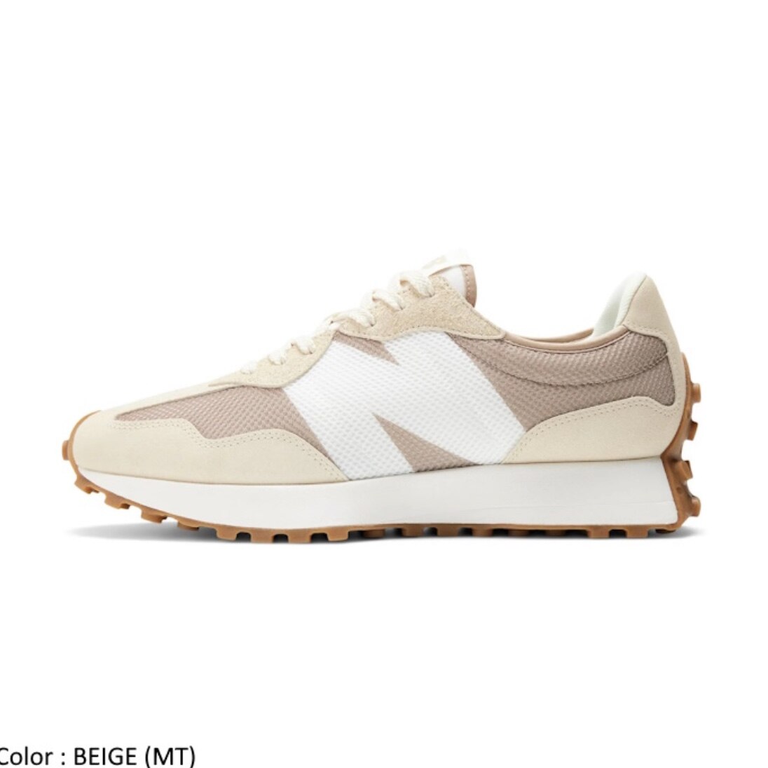 New balance ニューバランス ユニセックス レディース ライフスタイル 「327 MT」ローカットスニーカー 靴 シューズ ベージュ ...