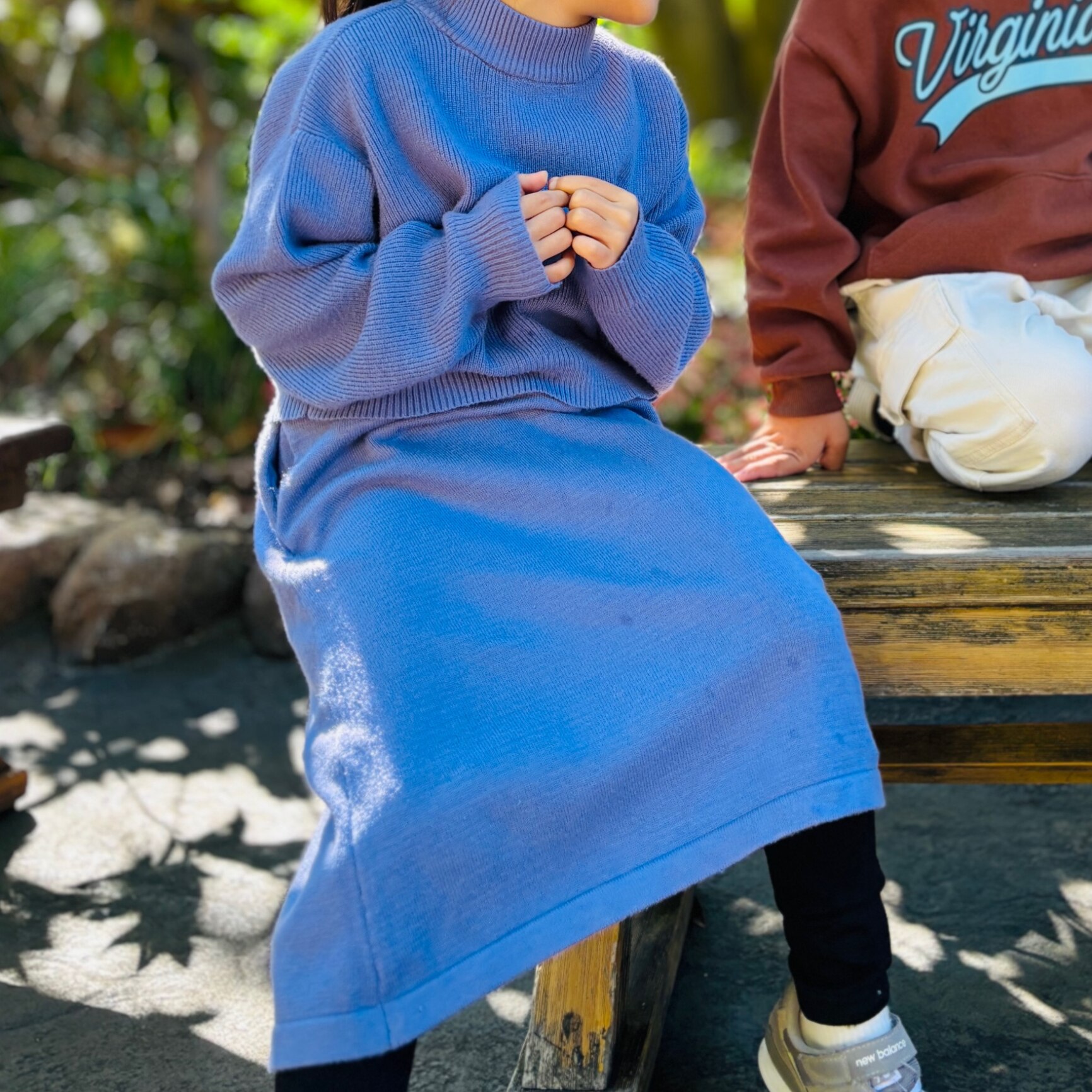 devirock 洗える チクチクしない素肌ニット セーター&ニットワンピース セットアップ デビロック ワンピース・ドレス ワンピース グレー ブラック ブルー