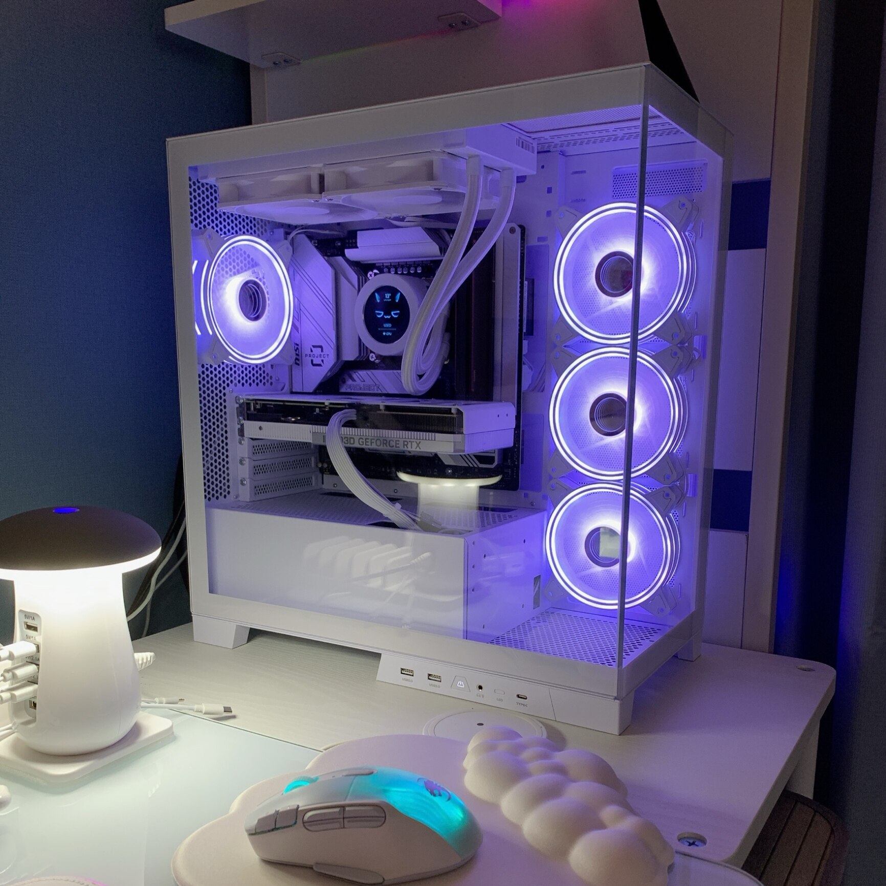 STORM ゲーミングデスクトップPC 白 PZKFS47[RTX4070] PZKFS47 【新界シリーズ】