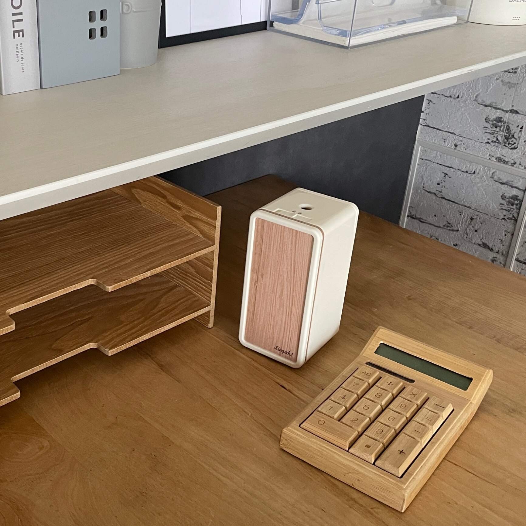 SONIC ソニック リビガク トッピンタテ型 スリム手動鉛筆削り アイボリー LV-4635-I 自宅 学習 勉強 鉛筆 職場 事務 仕事 ...