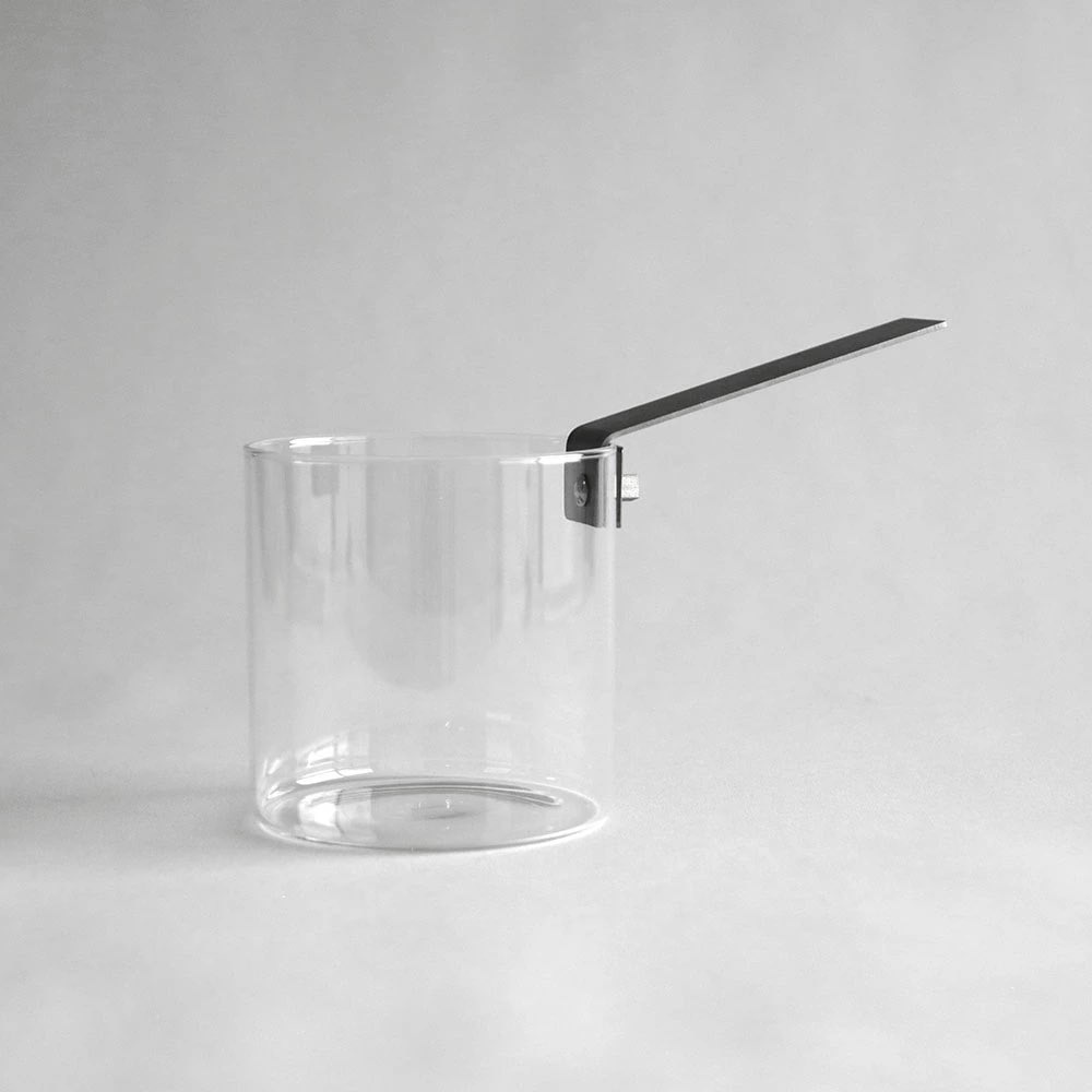 正規品 THE KETTLE ガラスの片手ポット 12cm 1.3L 直火用 片手鍋 ミルクパン 耐熱ガラス おしゃれ knIndustrie ケイエヌインダストリー【ポイント10倍/送料無料 ...