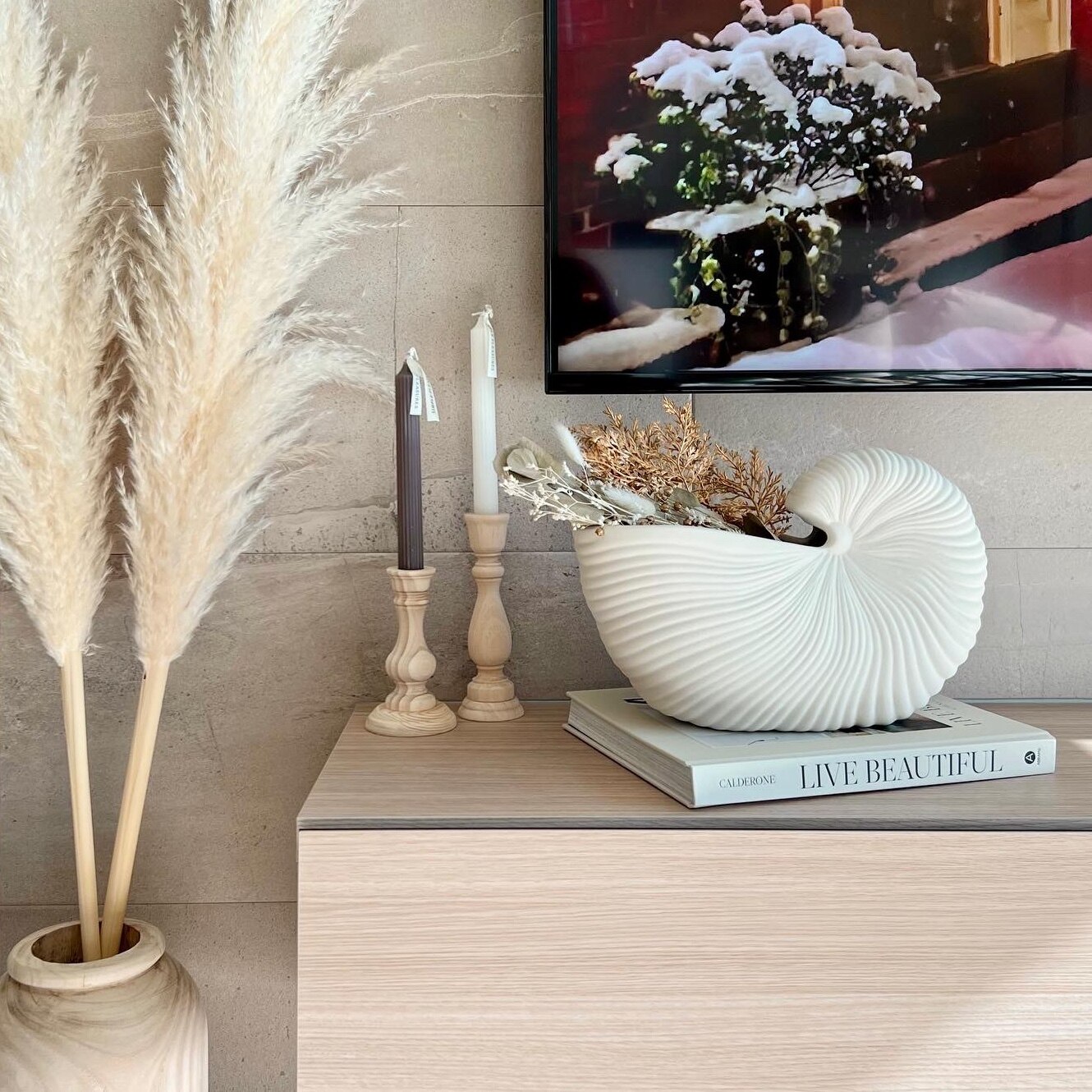 【お取り寄せ】Ferm Living (ファームリビング) Shell Pot(シェルポット) オフホワイト 北欧/インテリア/花瓶/フラワー ...