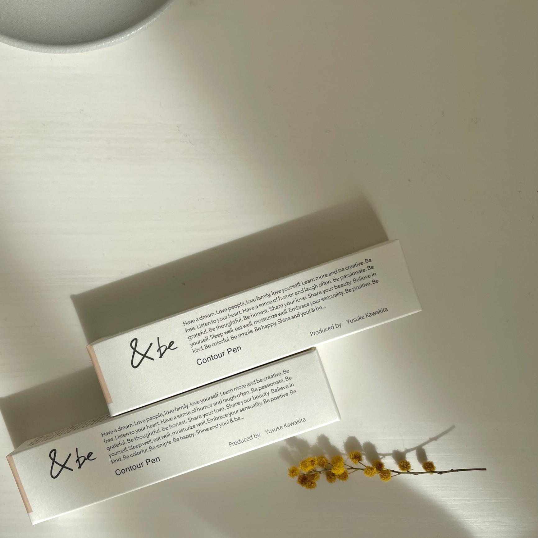 【公式】&be(アンドビー) 【コントゥアペン】 and be 河北メイク 河北裕介 メイクアップアーティスト