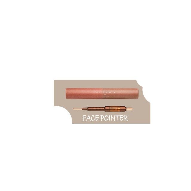 【COREFIT公式】The FACE POiNTER 7th（ディープレッド）フェイスポインター ポスポス 美顔器 コリほぐし ペン型美顔器 ...