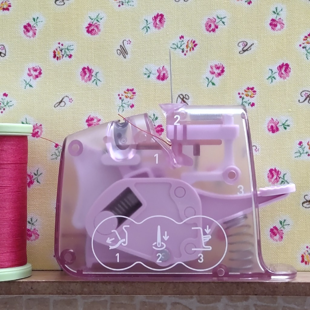 Clover クロバー デスクスレダークイック（スレイダー） かんたん糸通し器 ピンク 10-520 ｜洋裁 yousai ソーイング sewing 手芸 裁縫 ホリウチ