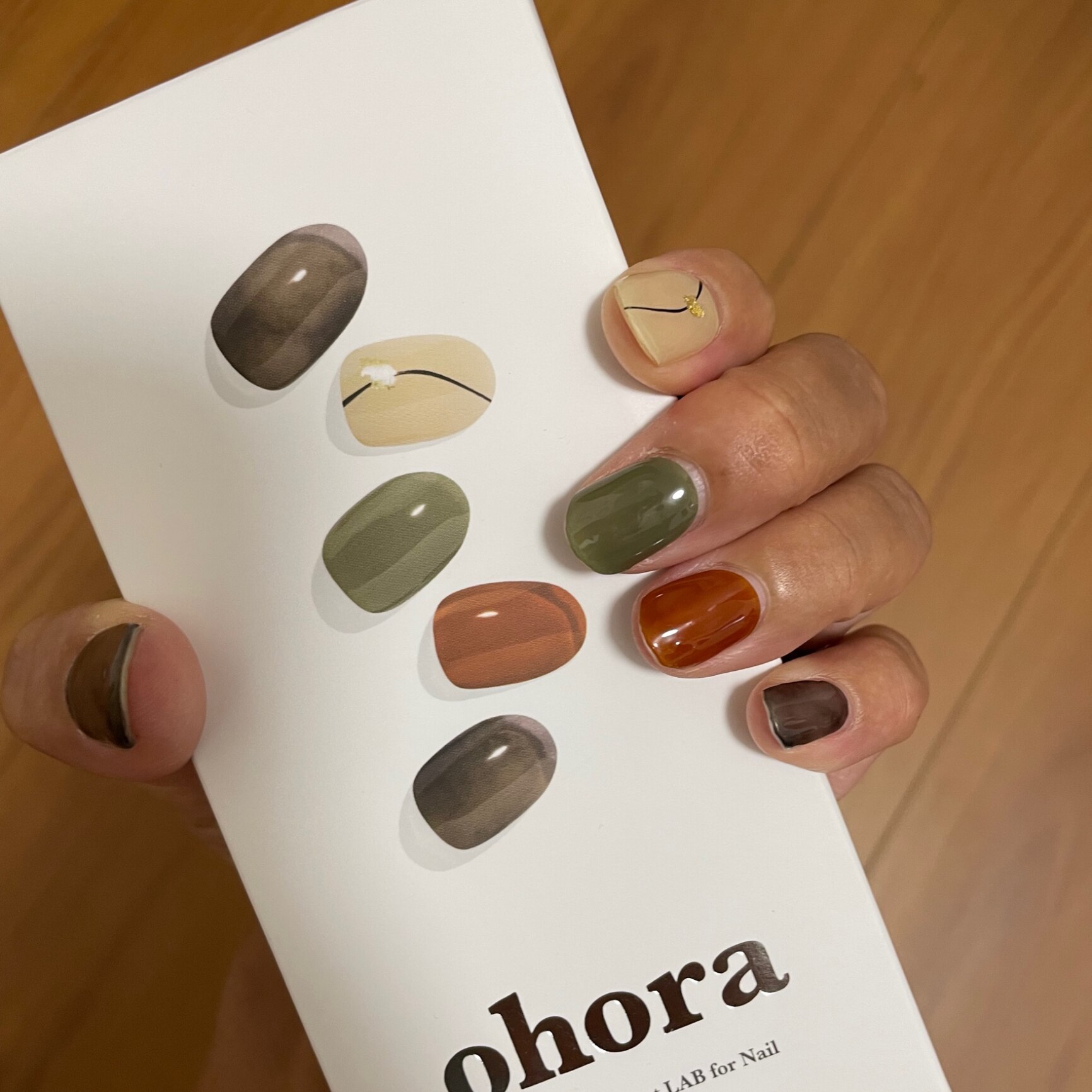 【公式】N Noir：ND-387/ ohora gelnails nail オホーラ ネイル ジェルネイル ネイルシール セルフネイル ネイルステッカー おうちネイル ネイルデザイン ジェル ...