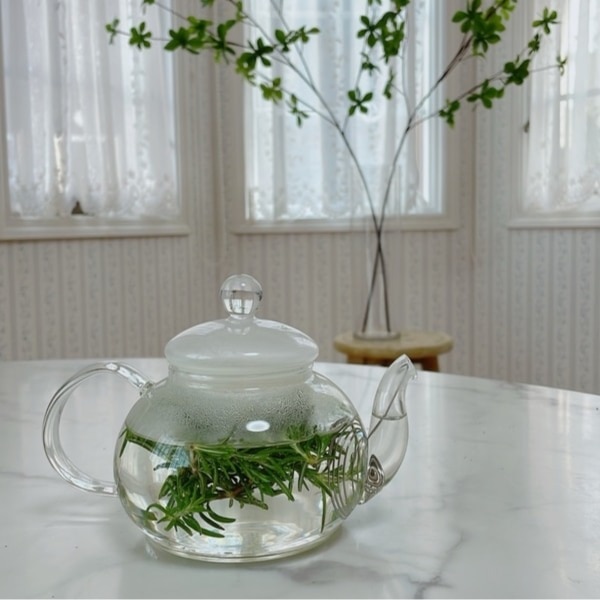 【KEYUCA公式店】ケユカ Malte 耐熱ガラスティーポット[耐熱ポット 電子レンジ対応 食洗器対応 コーヒー 紅茶 茶こし付き 食器 キッチンアイテム クリア おしゃれ シンプル モダン ...