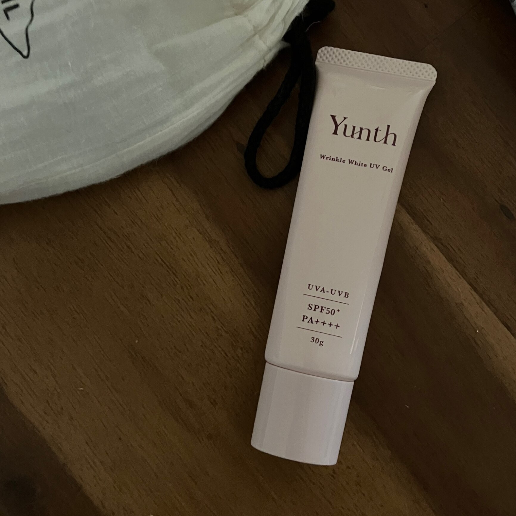 【公式】Yunth 日焼け止め 化粧下地 Yunth ユンス リンクル美白UVジェル 30g ナイアシンアミド シワ改善 ニキビ予防 肌荒れ防止 美白 紫外線吸収剤フリー パラベンフリー 千葉由佳