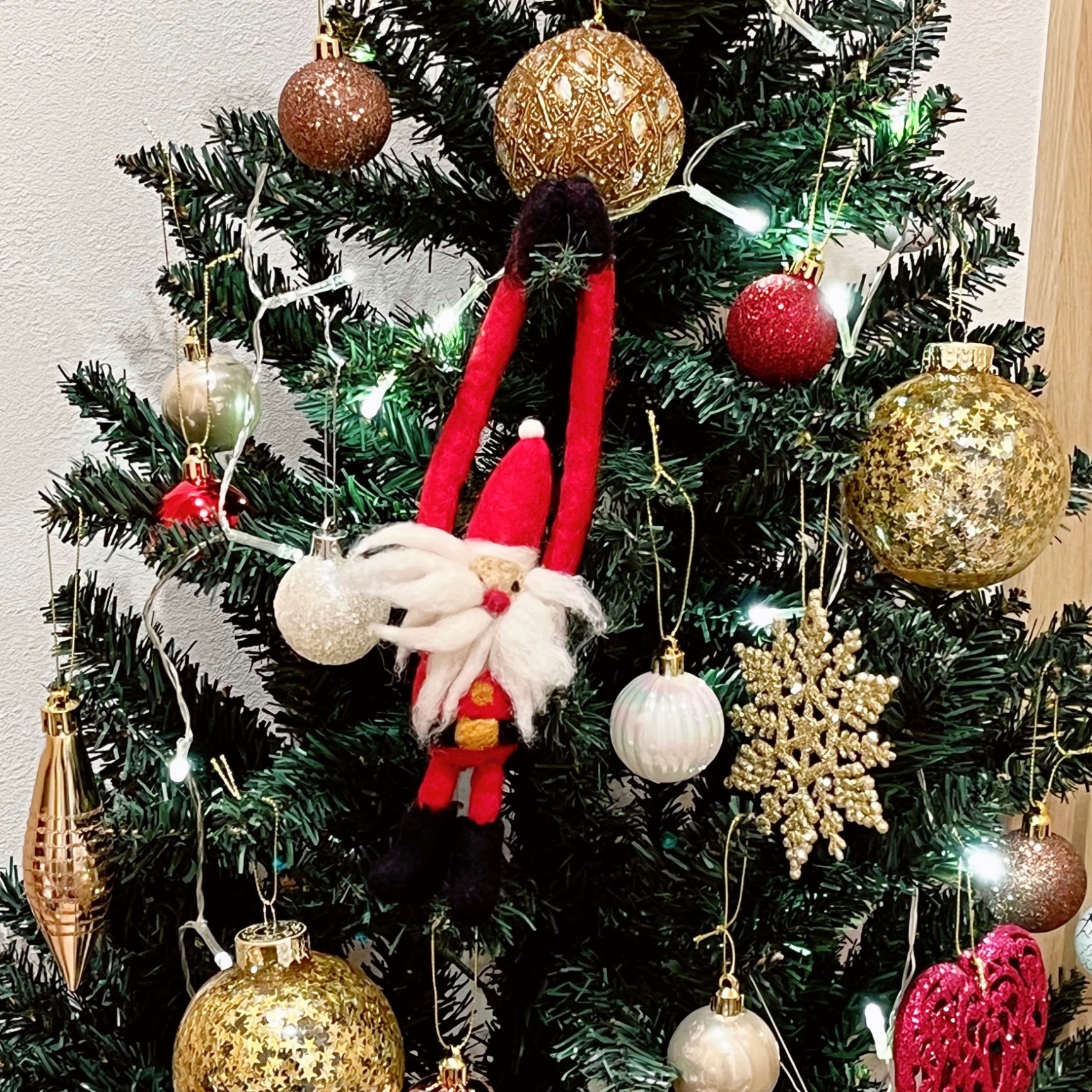 【SALE／30%OFF】(U)X3フェルトブラリクリスマス studio CLIP スタディオクリップ インテリア・生活雑貨 オブジェ・置物・アート レッド ホワイト【RBA_E ...