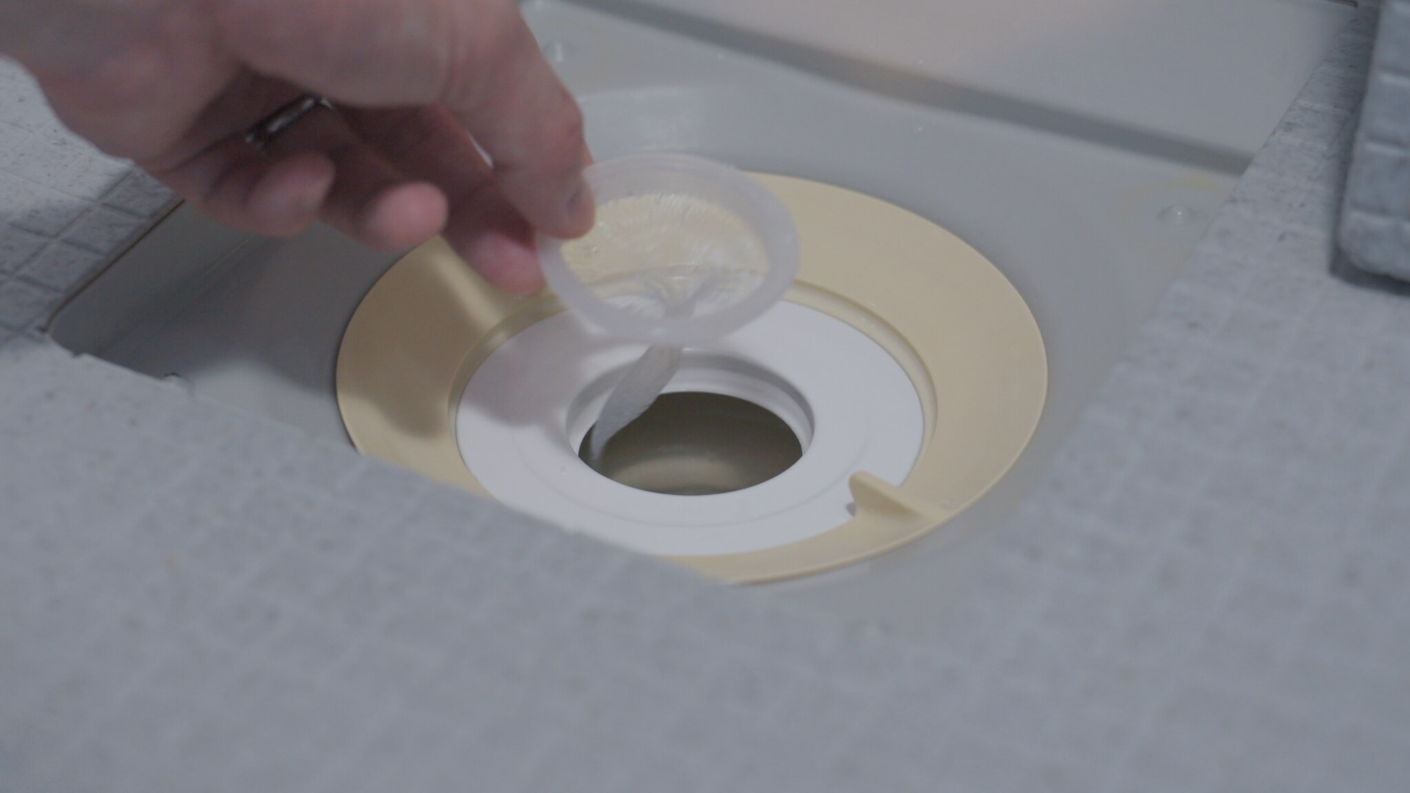 【FULNG お風呂ヘアキャッチャー TOTO向け】お風呂 排水溝 掃除 ユニットバス 排水口ネット 排水溝ネット はいすいこう ネット ごみ受け 送料無料 極排水 [実用新案出願済み]